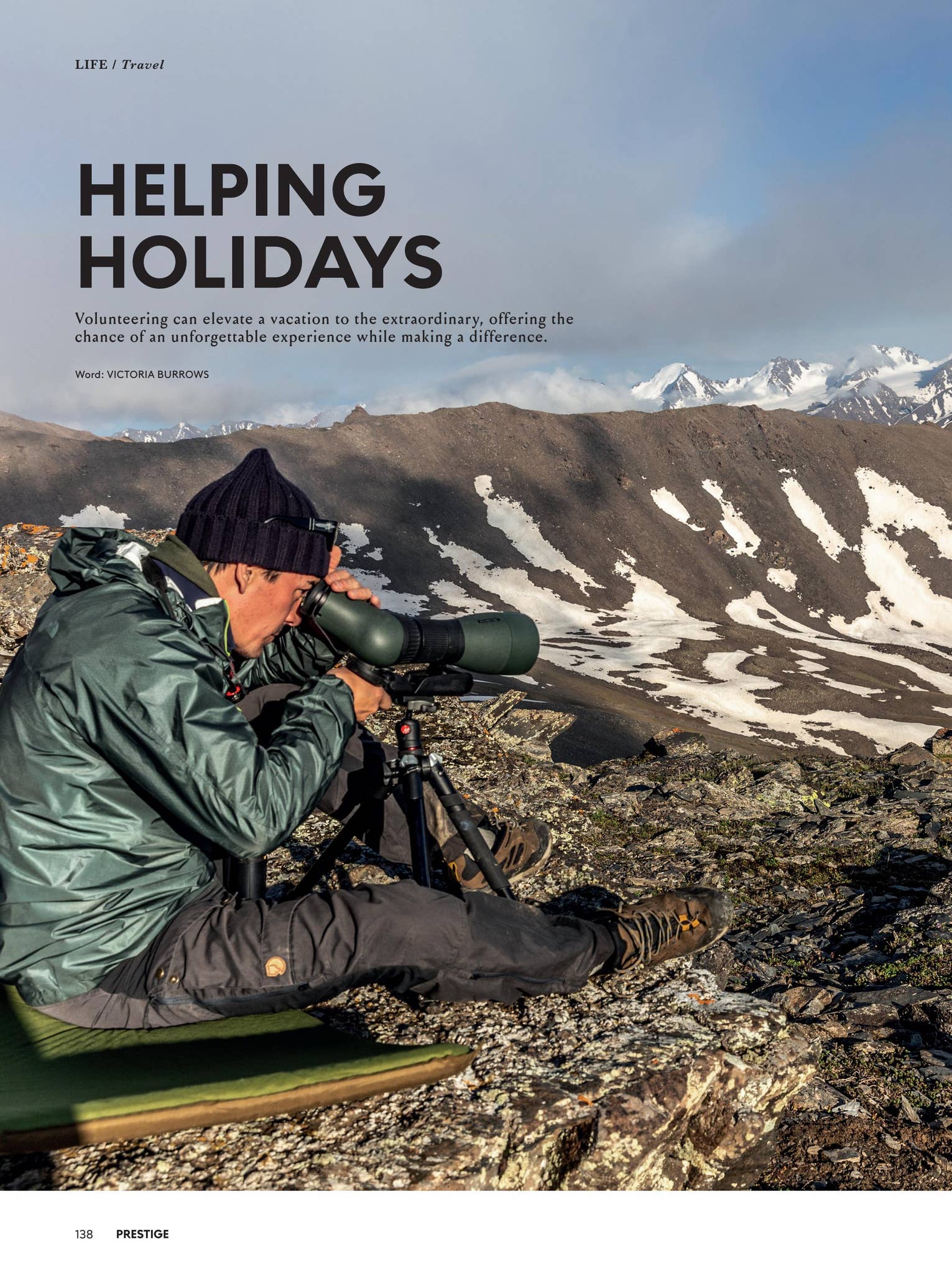 Prestige Magazine, Singapore, December 2023 by Biosphere Expeditions ...