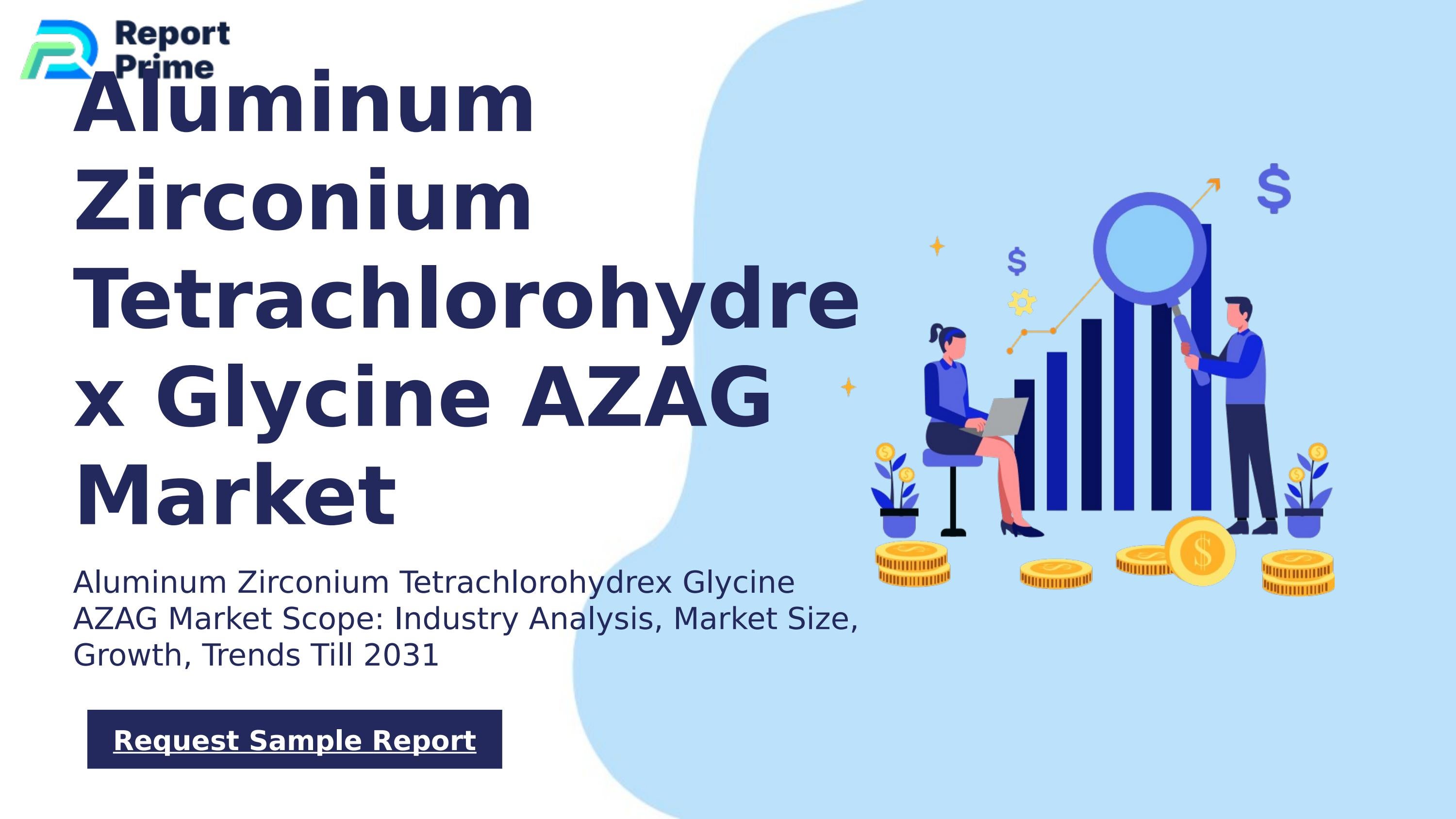 Global Aluminum Zirconium Tetrachlorohydrex Glycine AZAG market cagr 12 ...