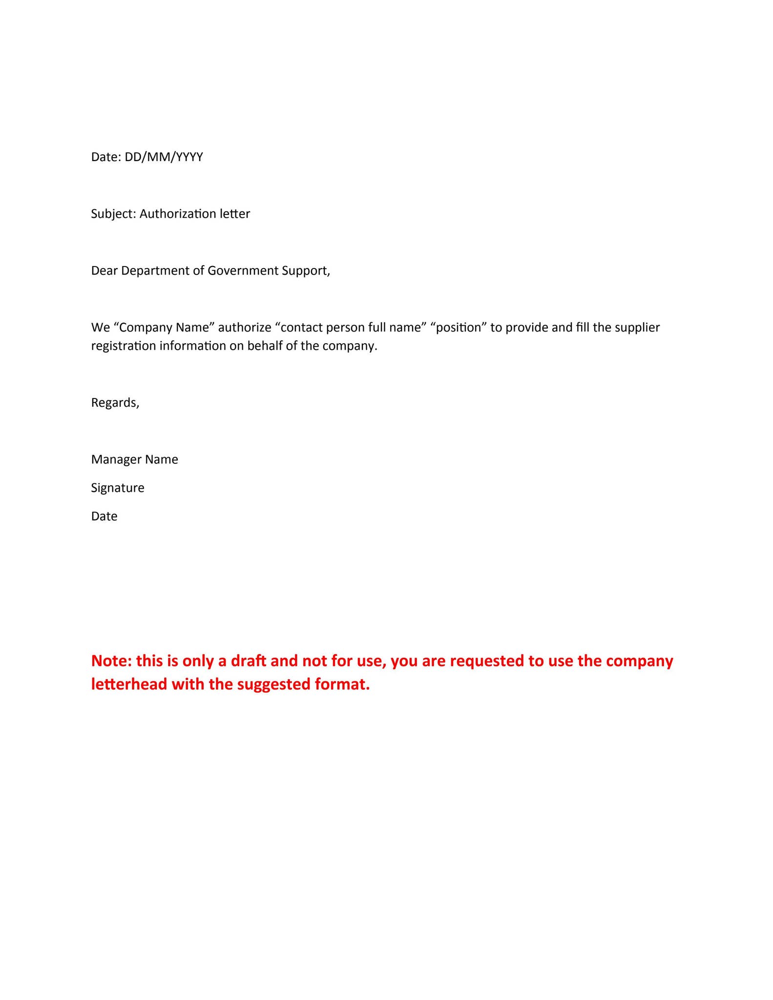 Authorization Letter by Visit Abu Dhabi - Issuu