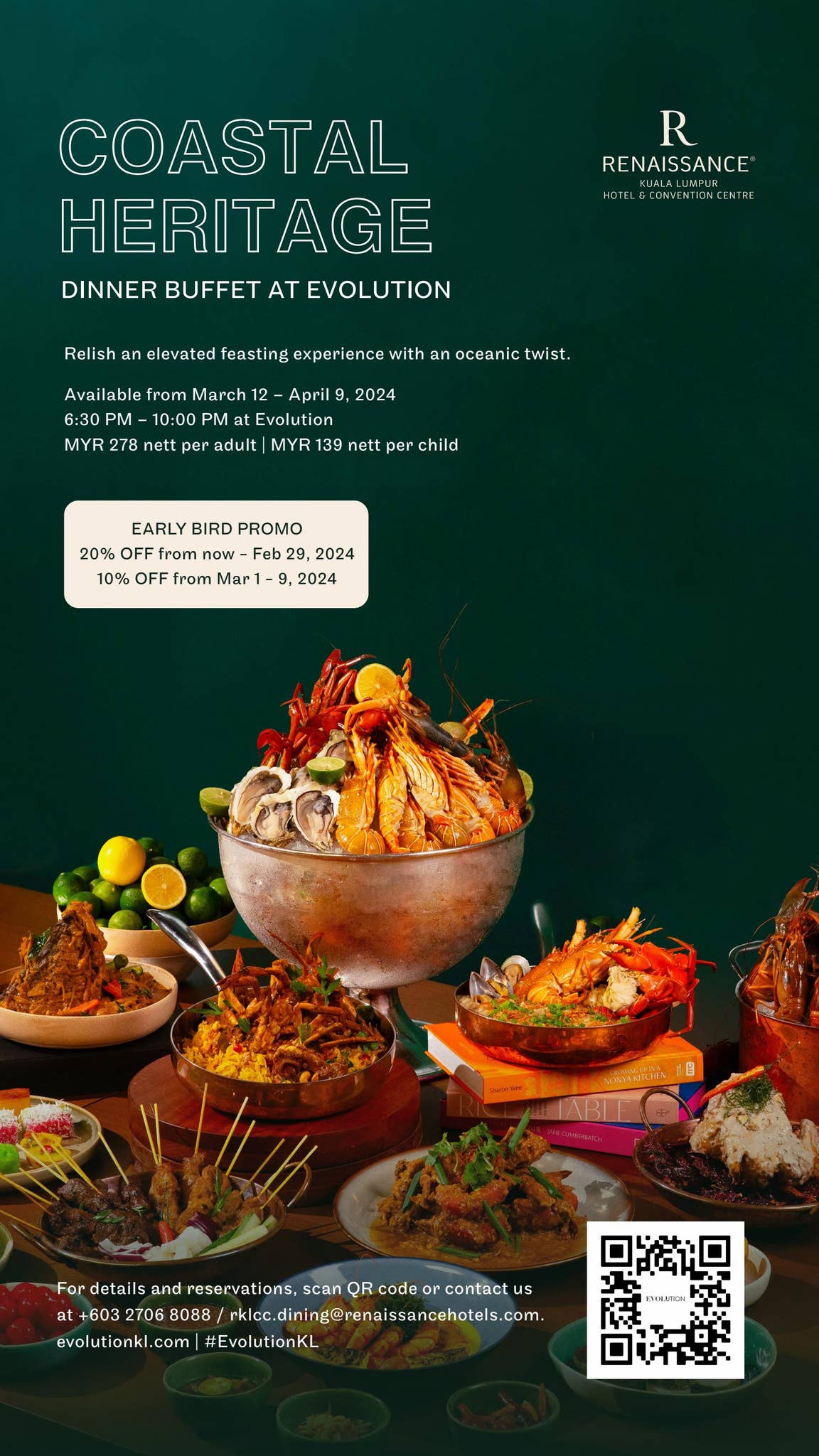 e-Brochure: Coastal Heritage Dinner Buffet at Evolution by ...