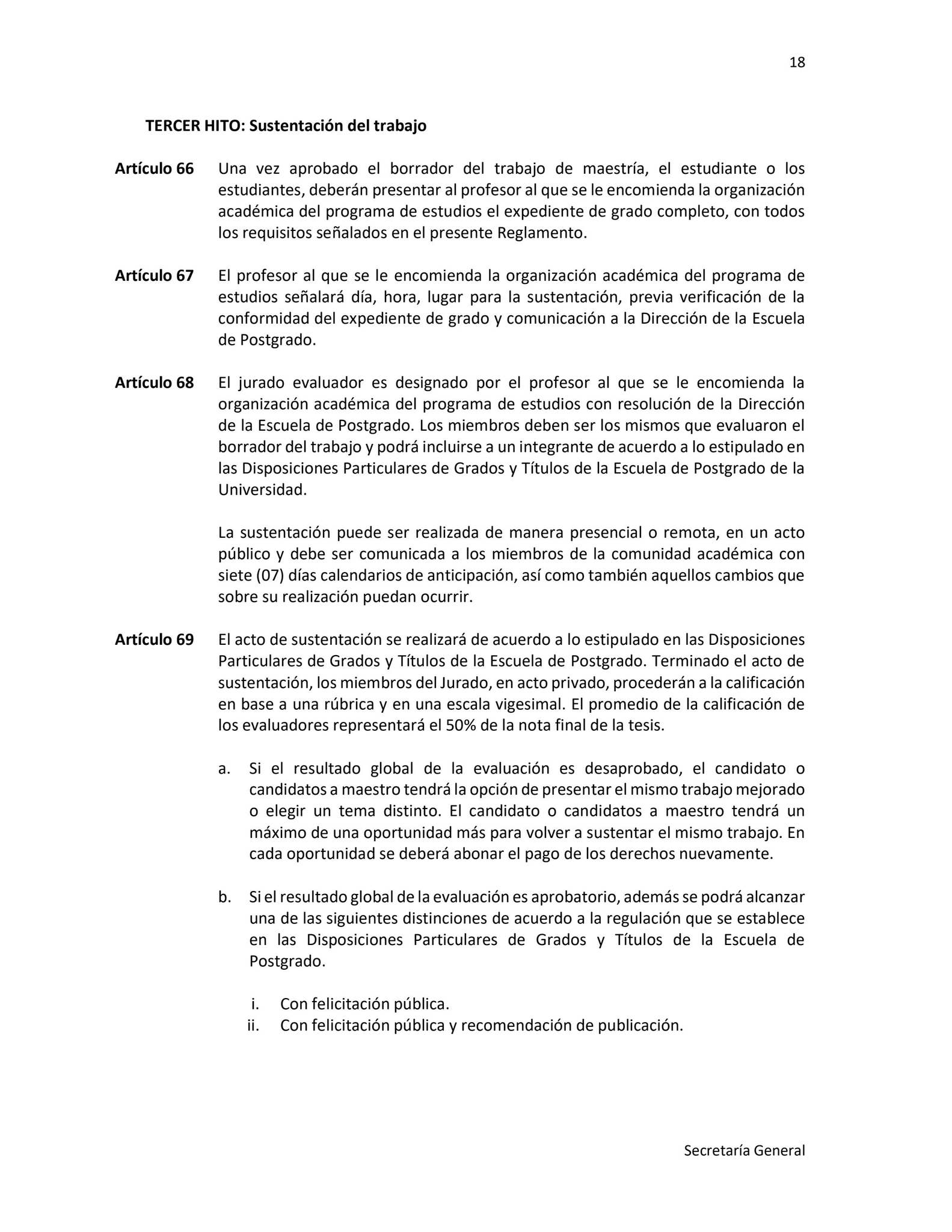 Reglamento de Grados y Títulos by Universidad Católica San Pablo - - Issuu