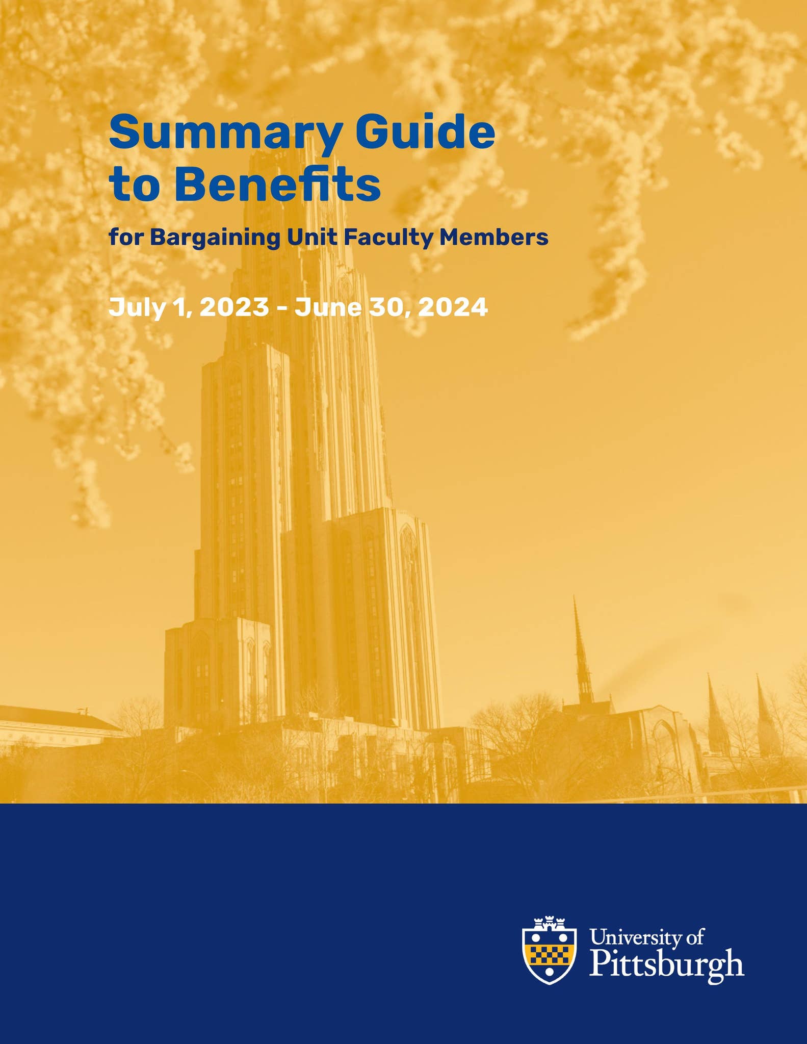Summary Guide for Bargaining Unit Faculty Members 2023-24 by University ...