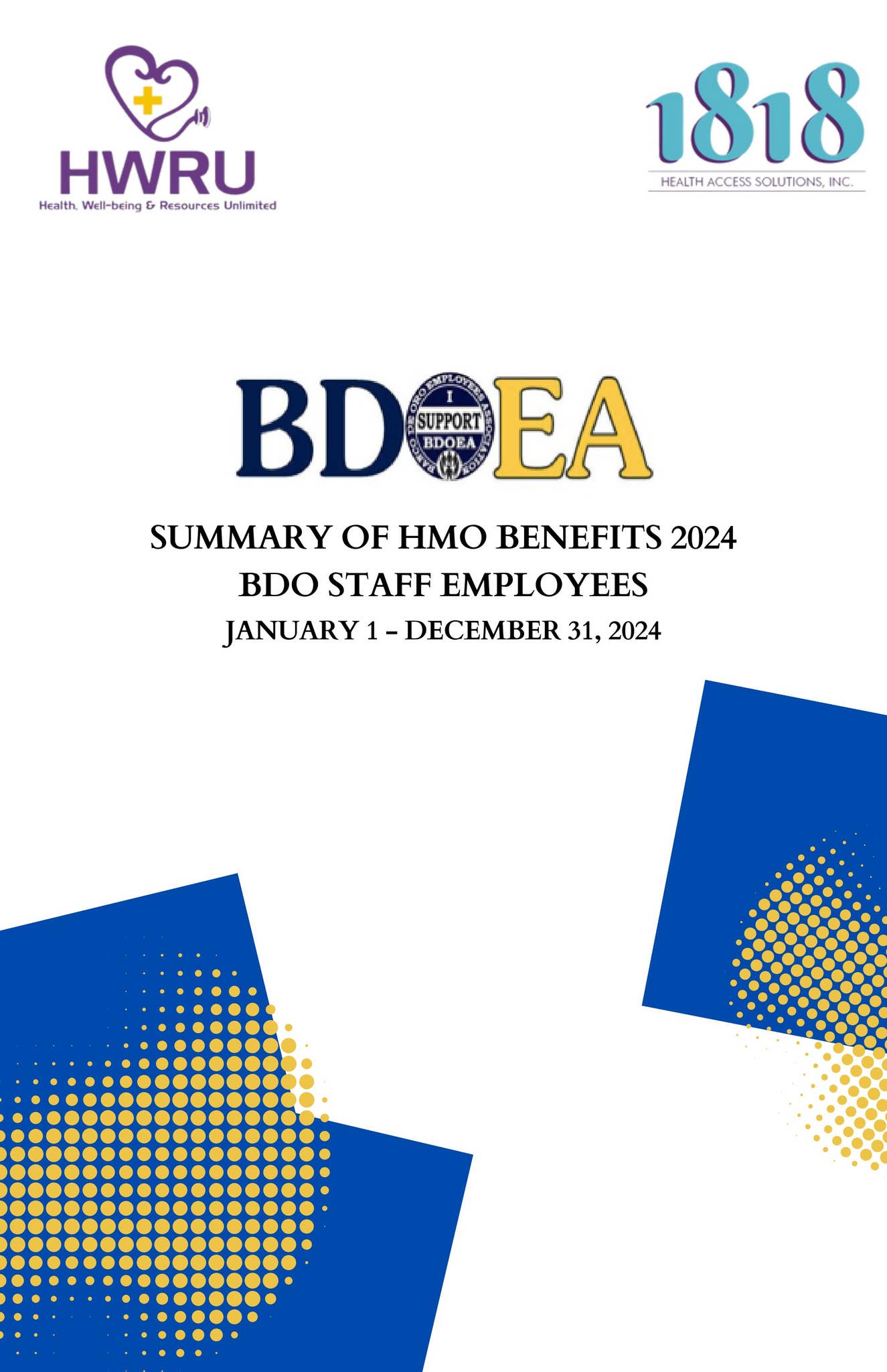 BDO STAFF SOB 2024 by BDOEA Medical Concierge - Issuu