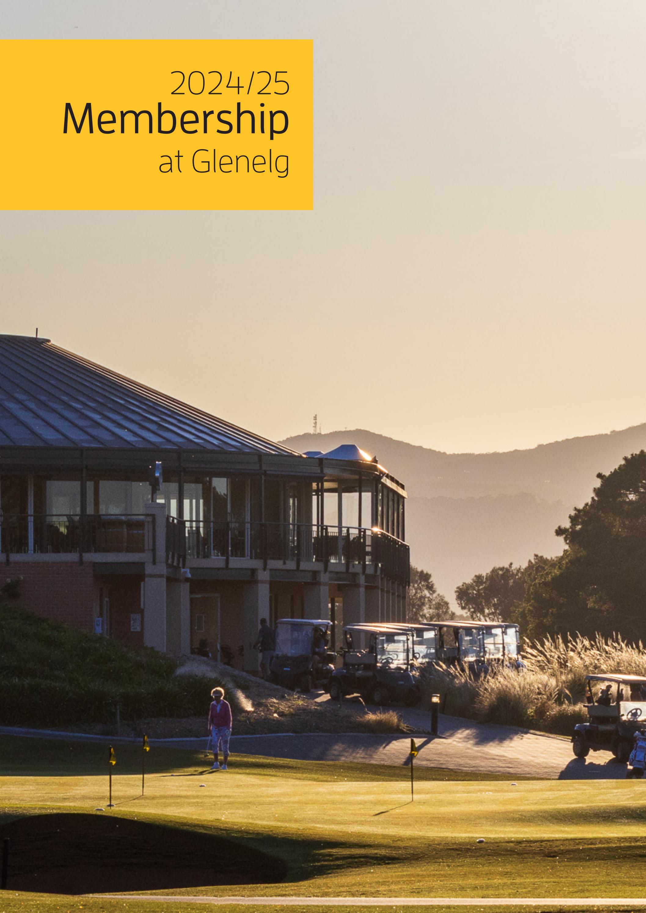 Glenelg Golf Club Membership Brochure by Glenelg Golf Club - Issuu