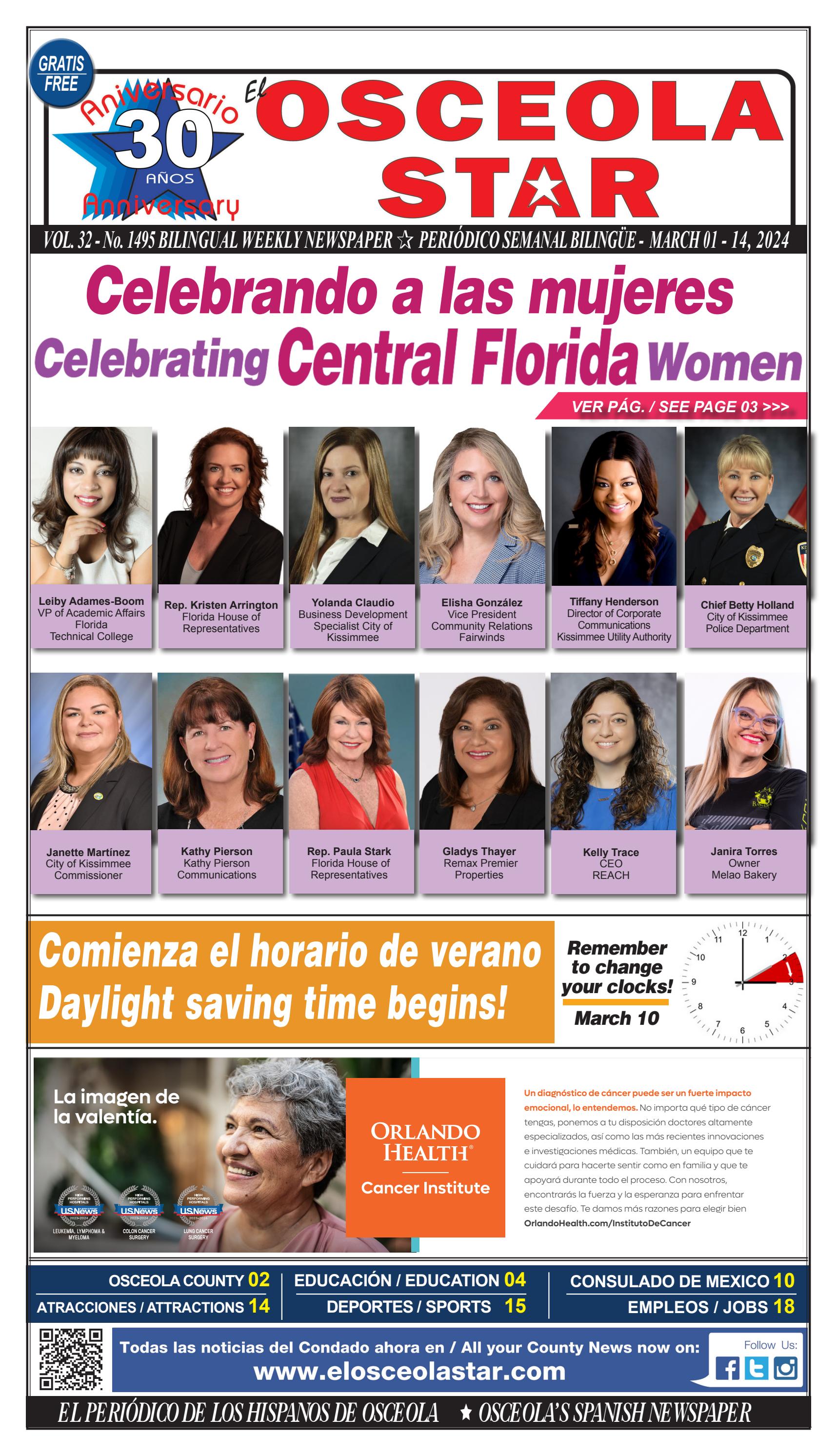 Edition 1495 - El Osceola Star Newspaper March 01 - 14, 2023 by El ...