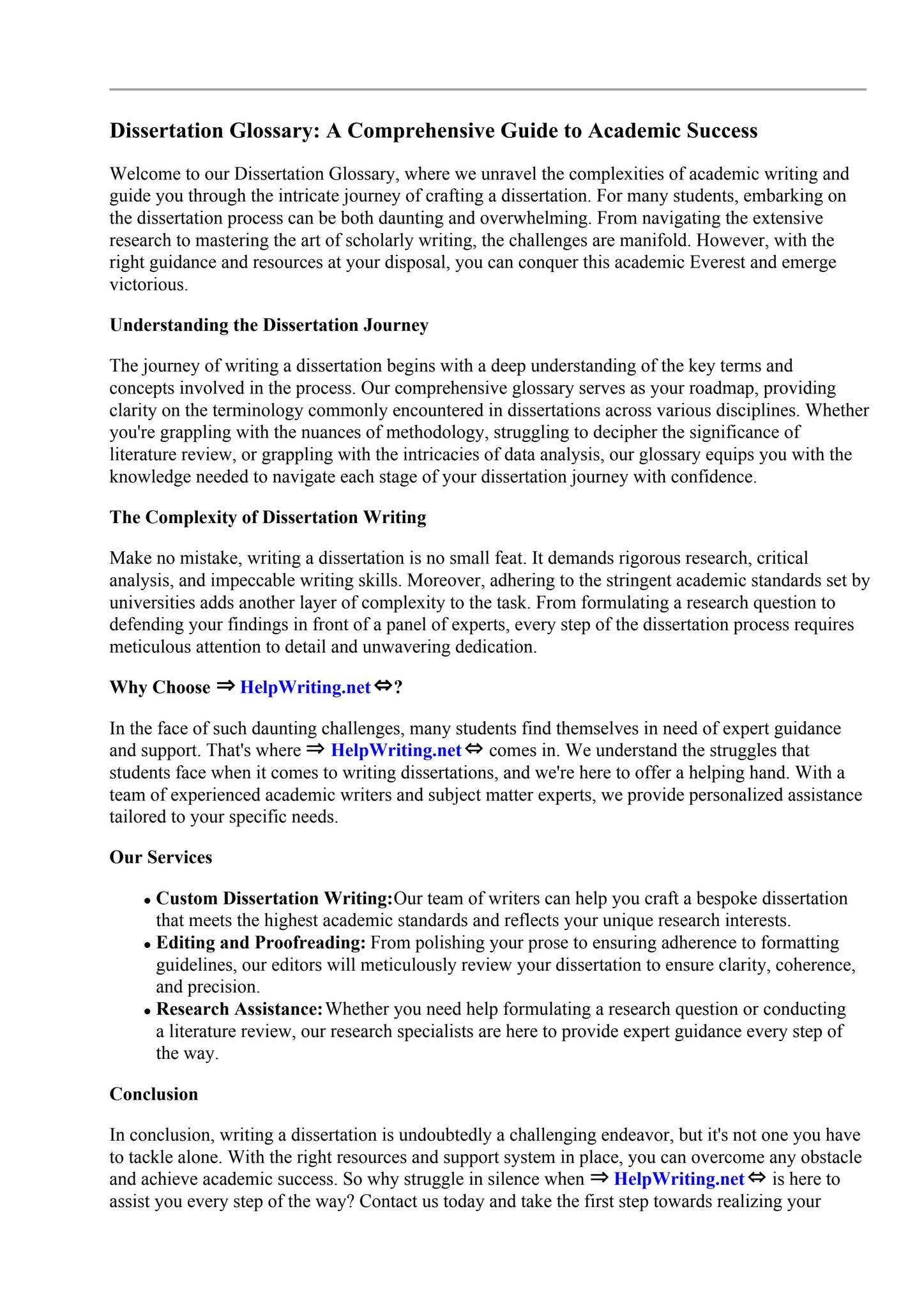 Dissertation Glossary by Angela Chapman - Issuu