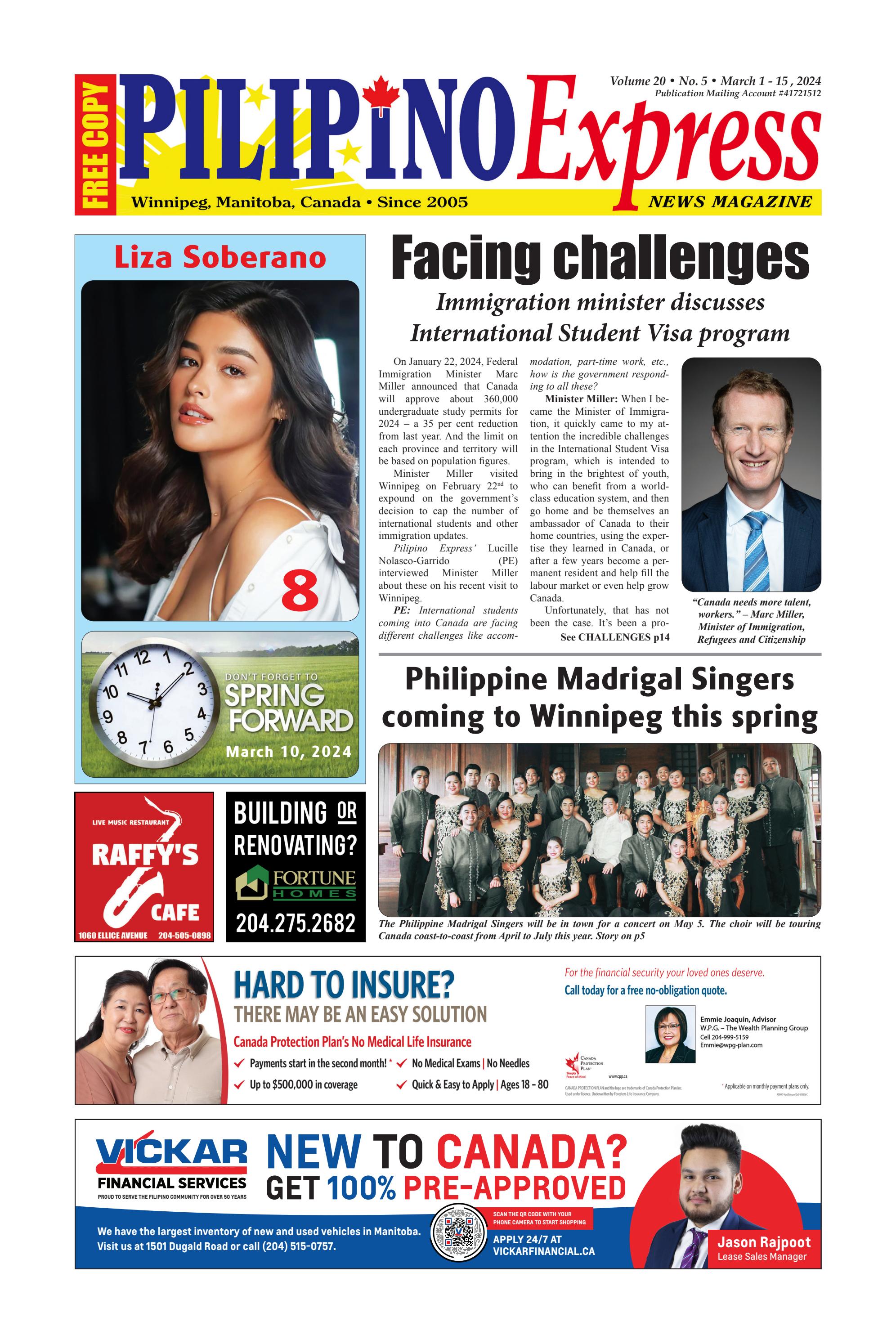 Pilipino Express • Mar 1 2024 by Pilipino Express News Magazine - Issuu