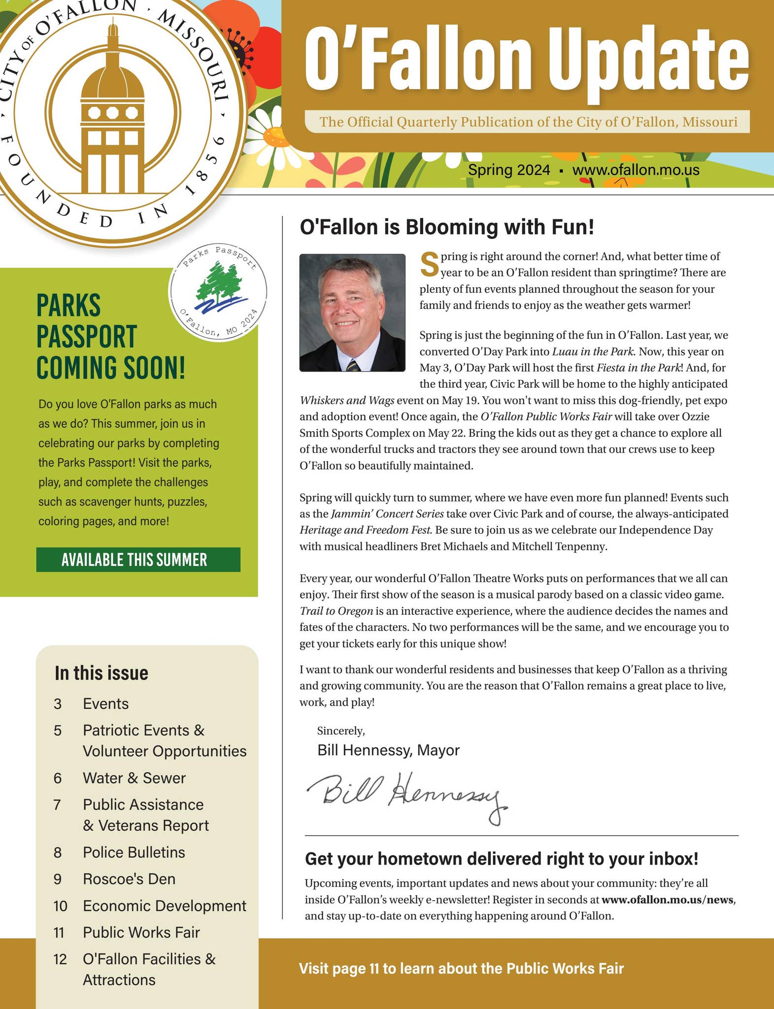Spring 2024 City of O'Fallon Newsletter by City of O'Fallon - Issuu