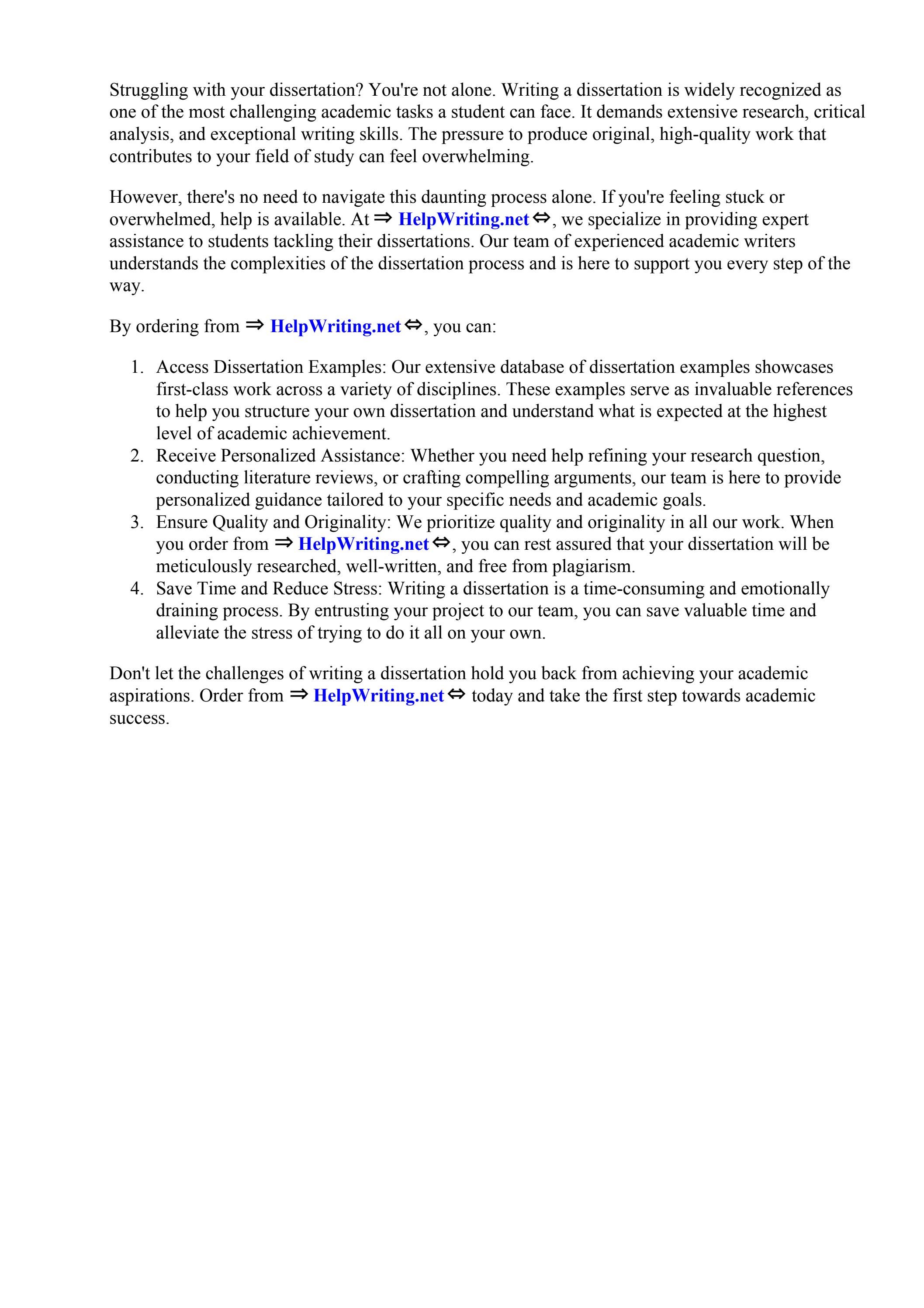 Dissertation Examples First Class by Becky Smith - Issuu