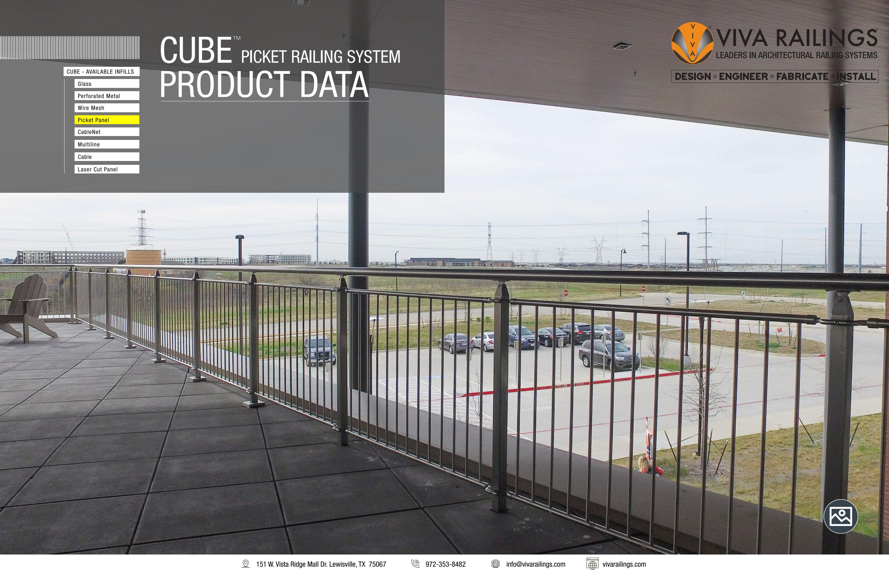CUBE PICKET Product Data by viva.railings - Issuu
