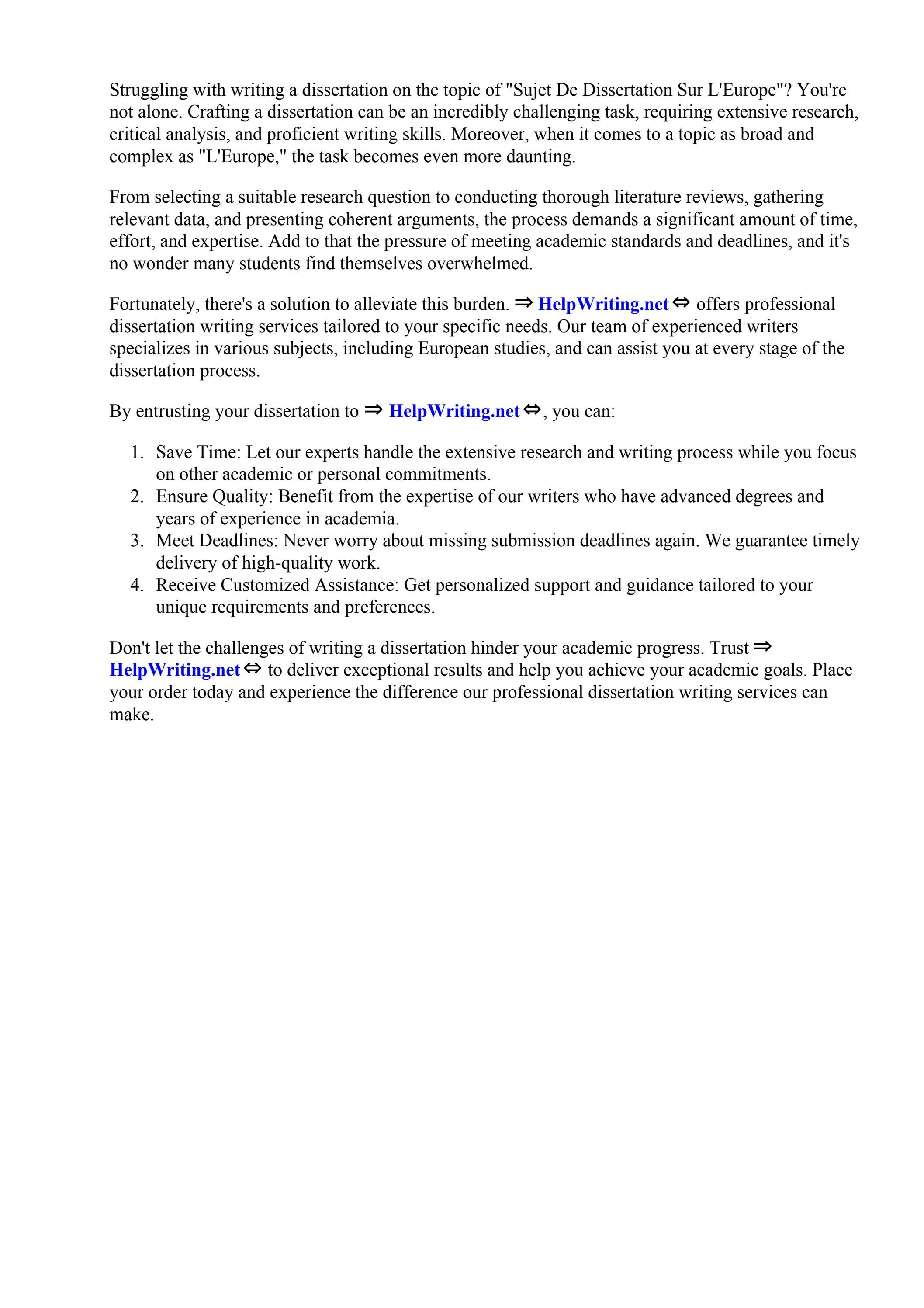 Sujet De Dissertation Sur Leurope by Michelle Bethea - Issuu