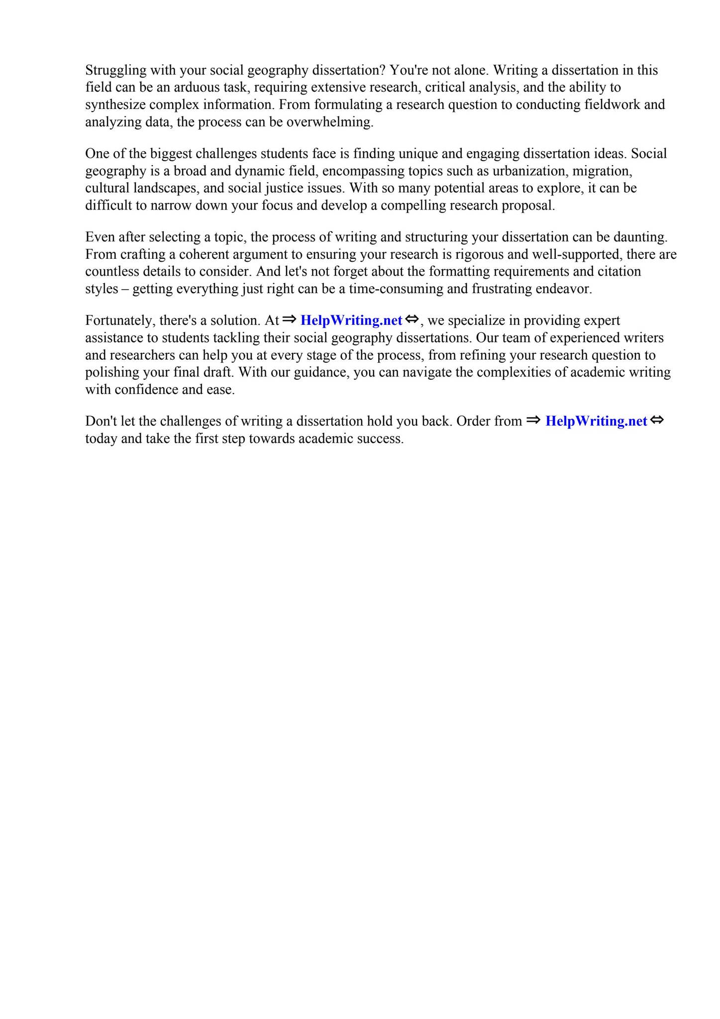 Social Geography Dissertation Ideas by Carol Moya - Issuu