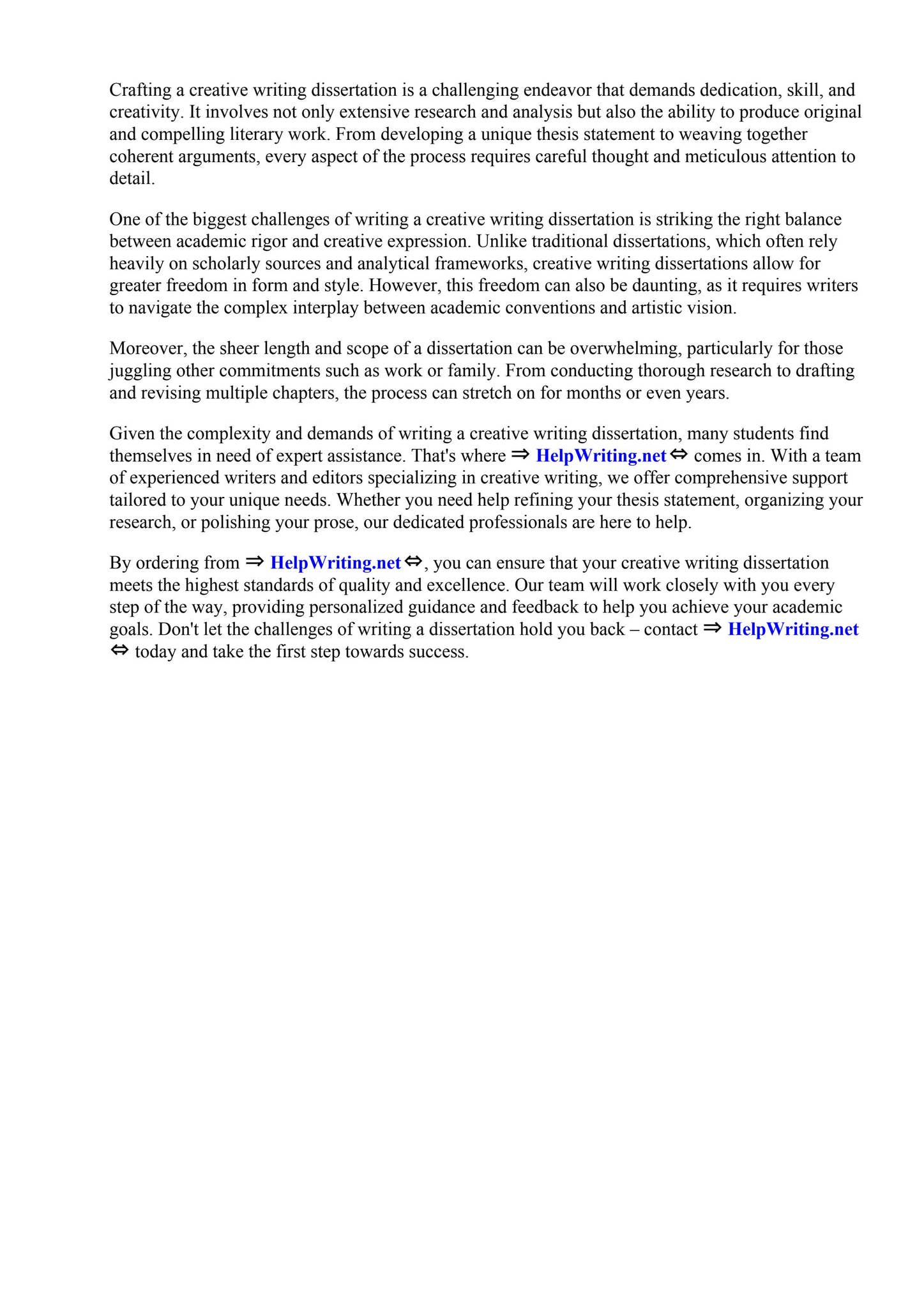 How To Do A Creative Writing Dissertation by April Taylor - Issuu