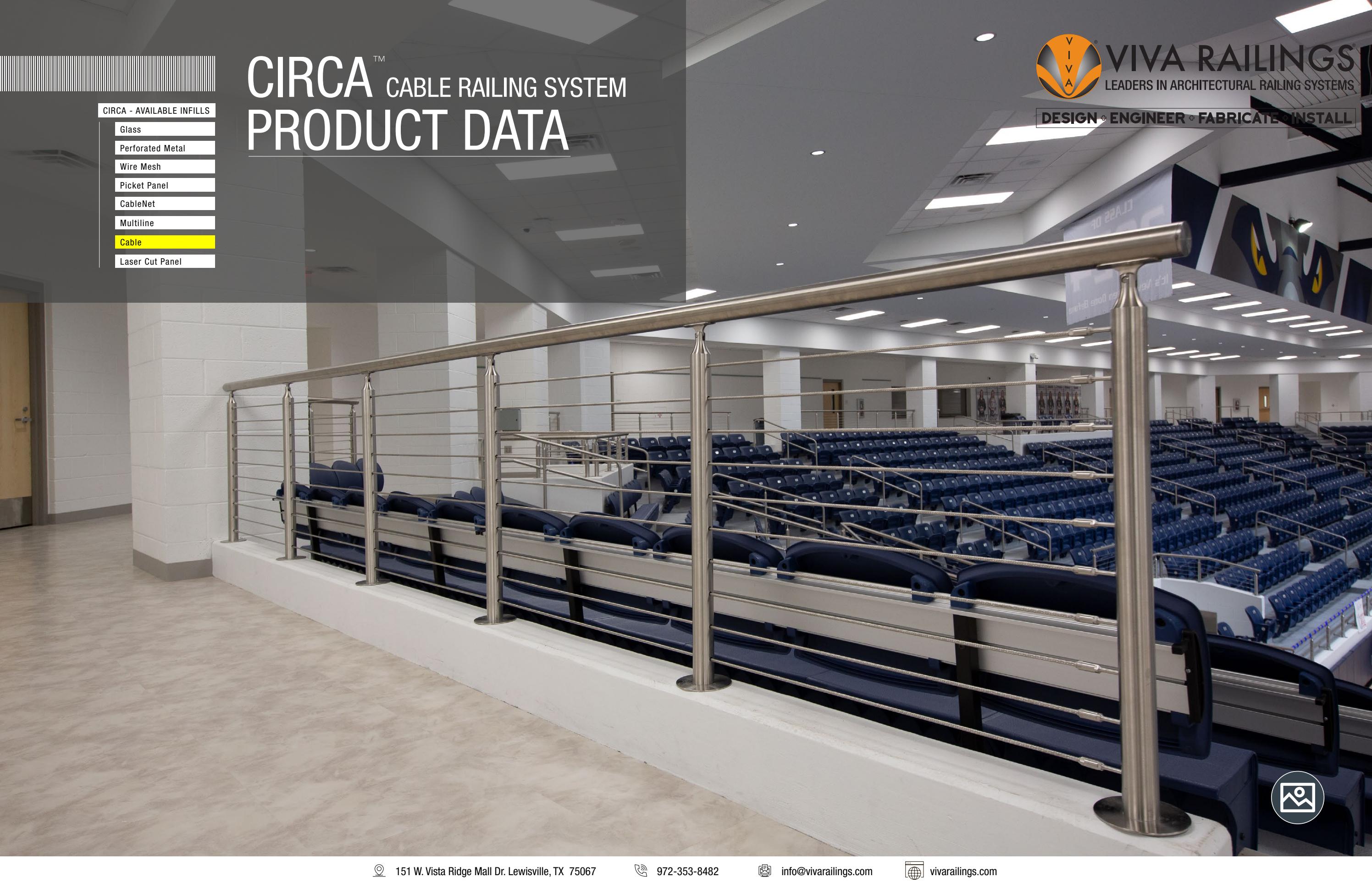 CIRCA Cable Product Data by viva.railings - Issuu