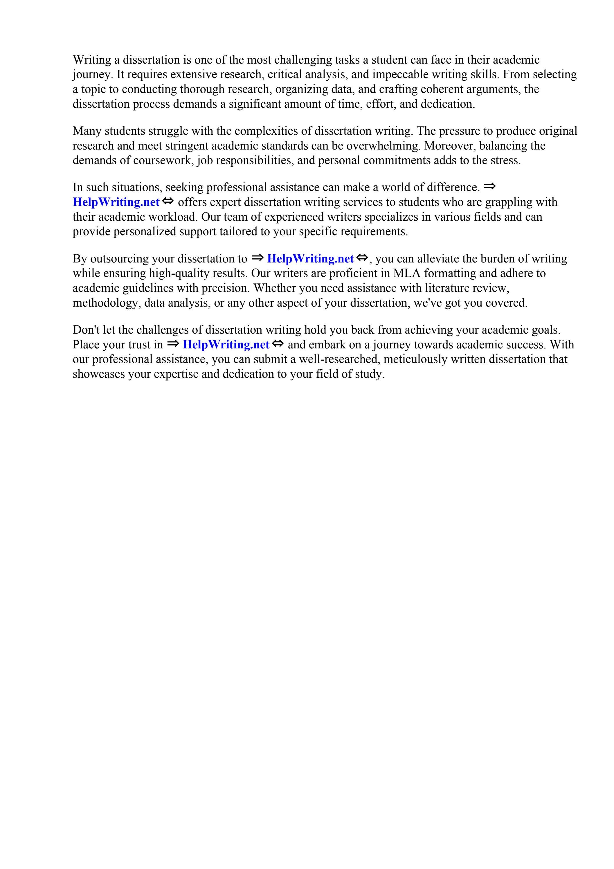 Dissertation Mla by Victoria Thompson - Issuu