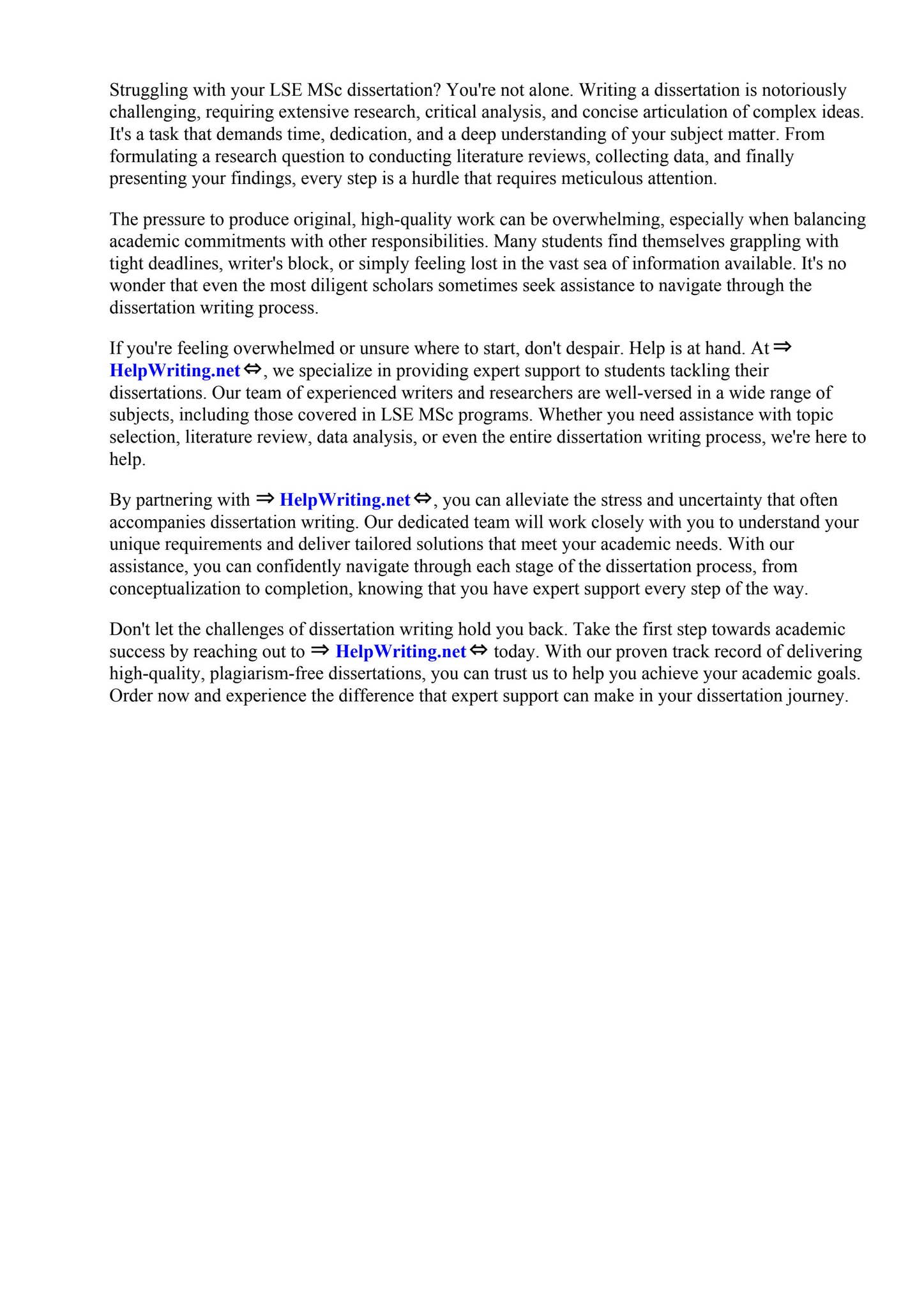Lse Msc Dissertation Examples by Jessica Taylor - Issuu