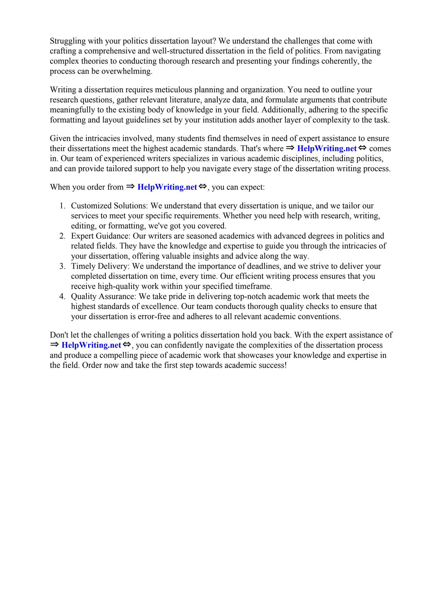 Politics Dissertation Layout by Shelly Conner - Issuu