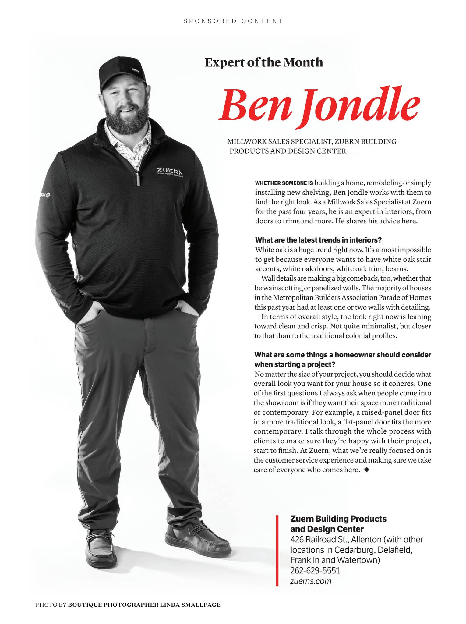 Milwaukee Magazine | Expert of the Month | Ben Jondle by Milwaukee ...