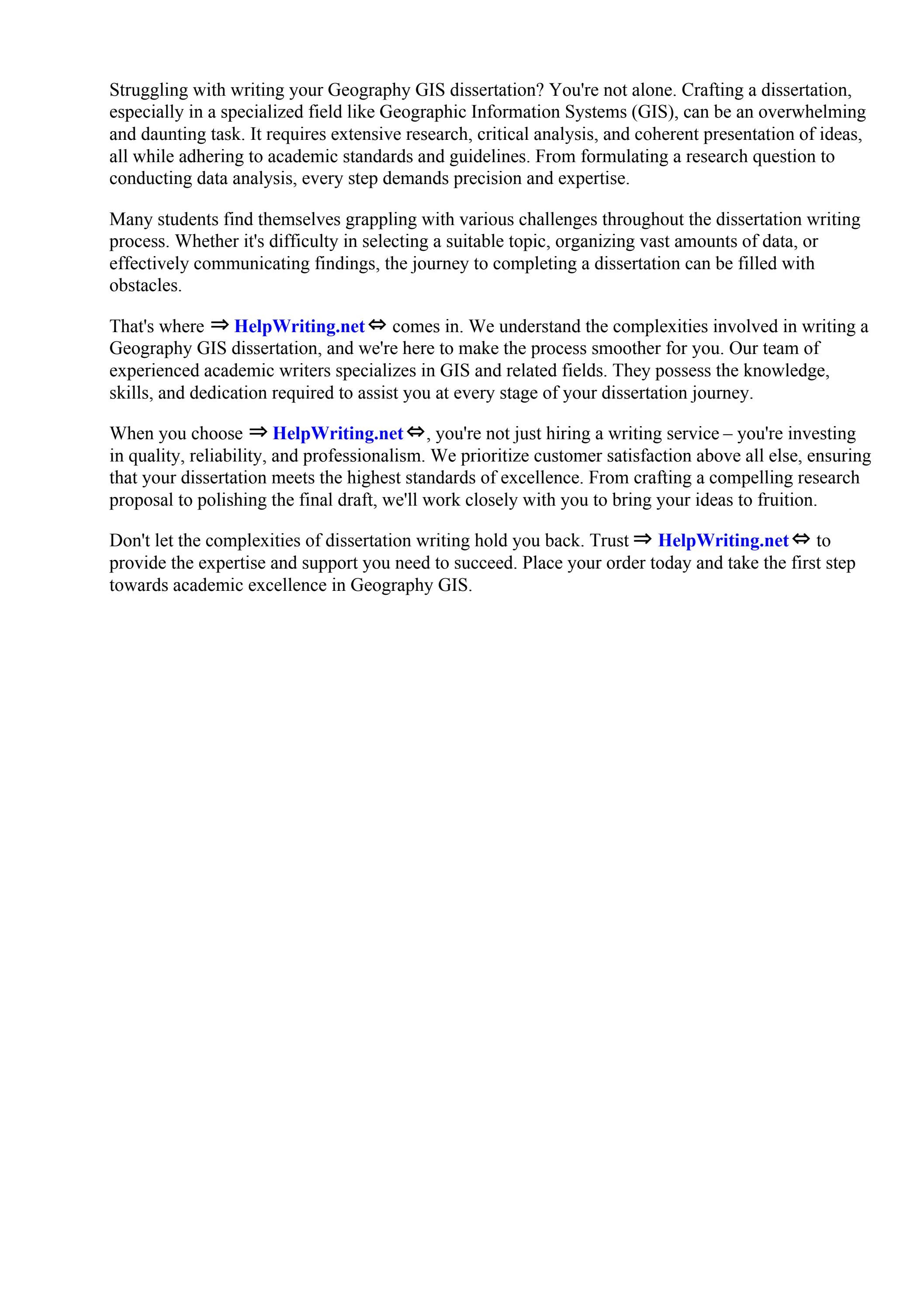 Geography Gis Dissertation by Daisy Parker - Issuu