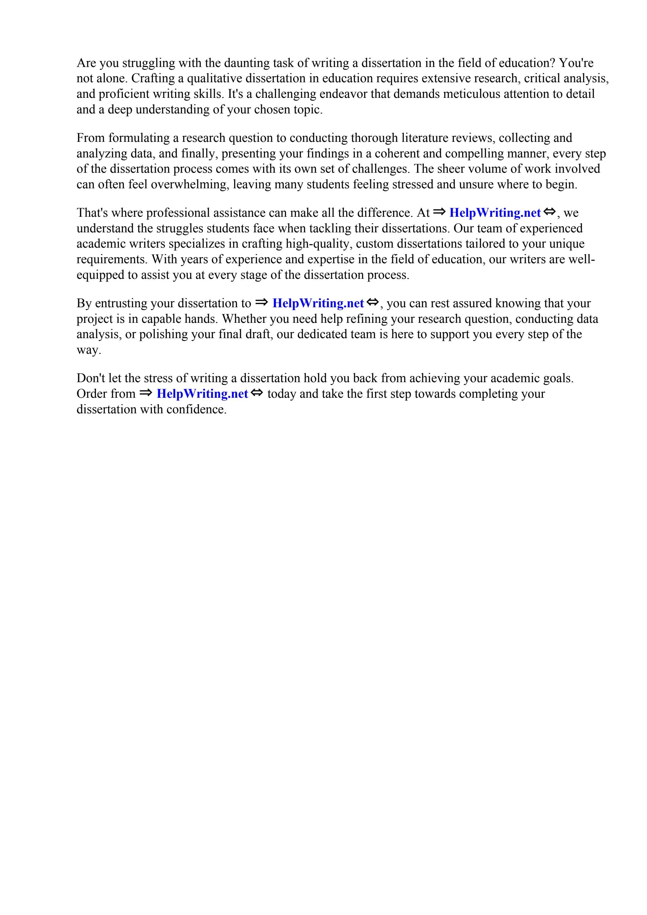 Sample Qualitative Dissertation In Education by Suzanne Raney - Issuu