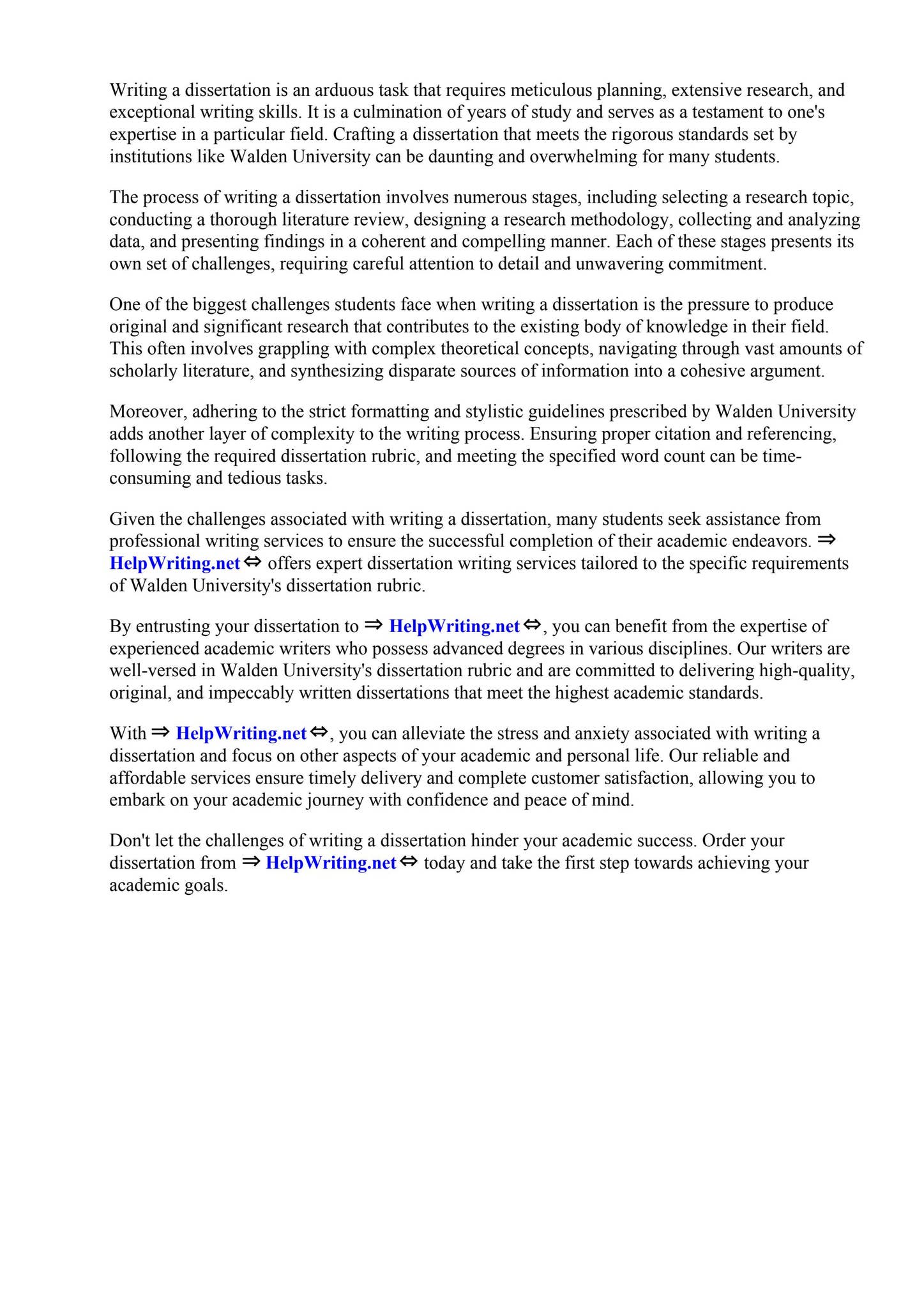 Dissertation Rubric Walden University by Katy Wilson - Issuu