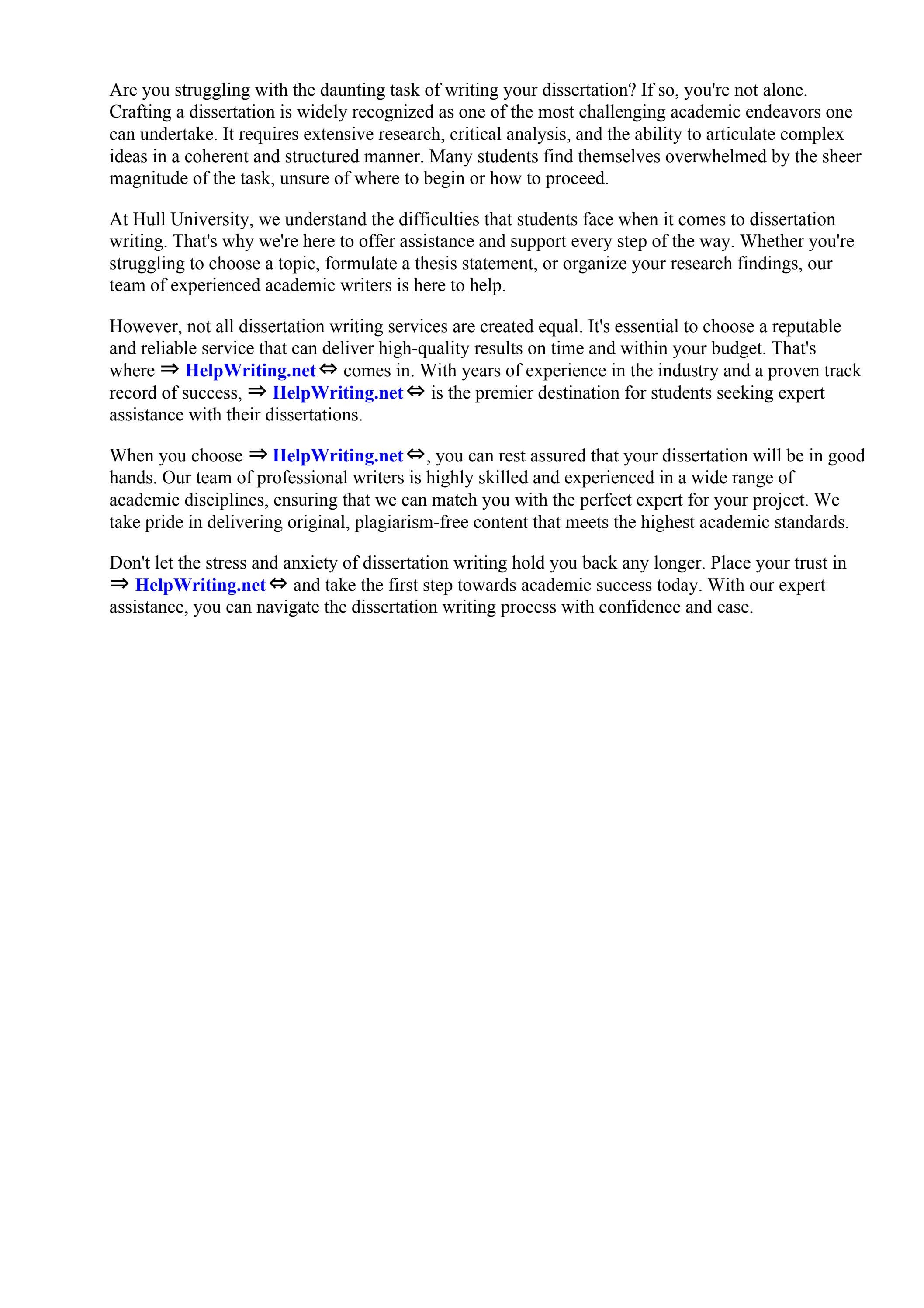 Dissertation Hull University by Katy Wilson - Issuu