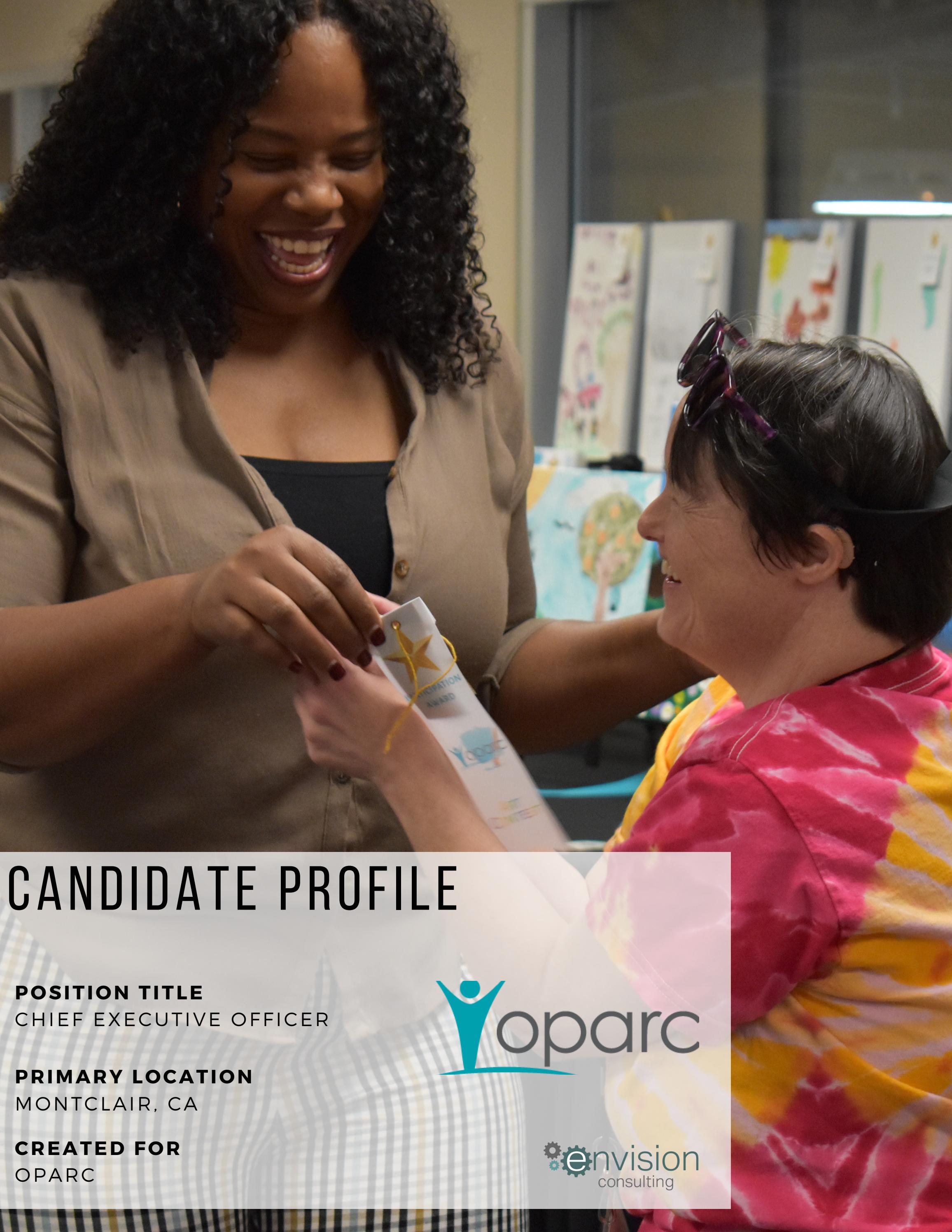 OPARC CEO - Candidate Profile by Envision Consulting - Issuu