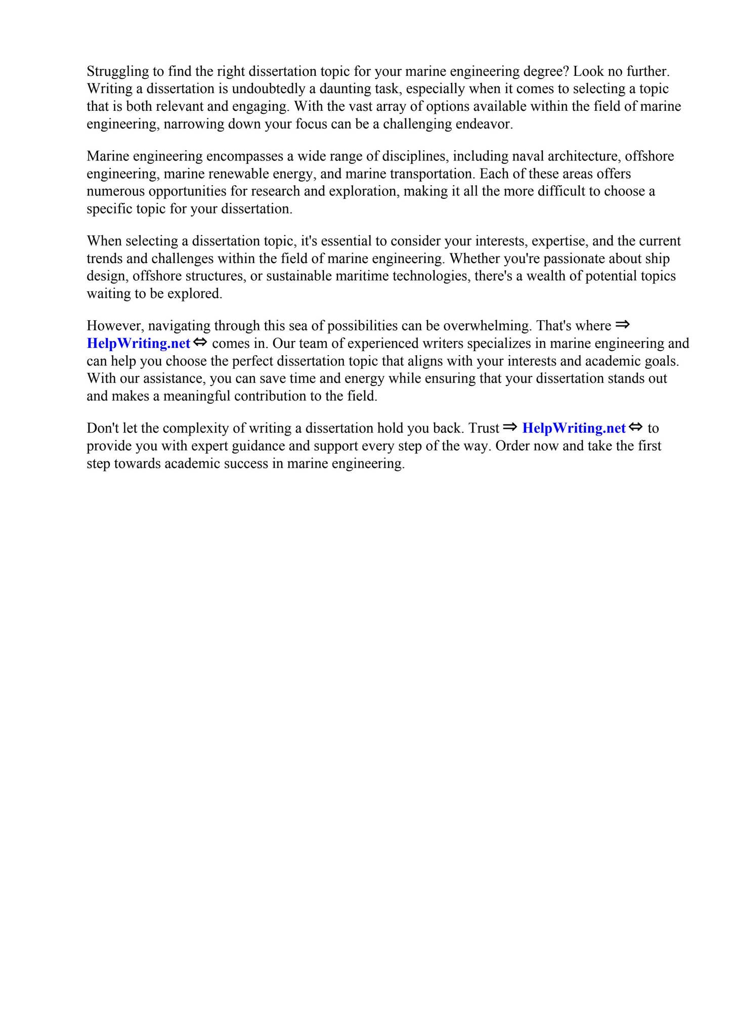 Dissertation Topics For Marine Engineering by Christine Webb - Issuu
