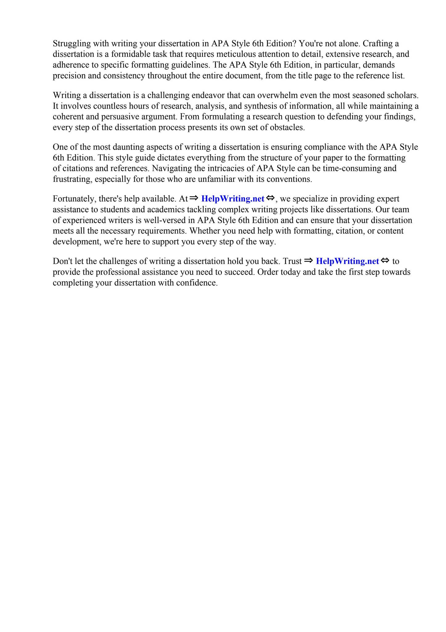 Dissertation Apa Style 6Th Edition by Danielle Patra - Issuu