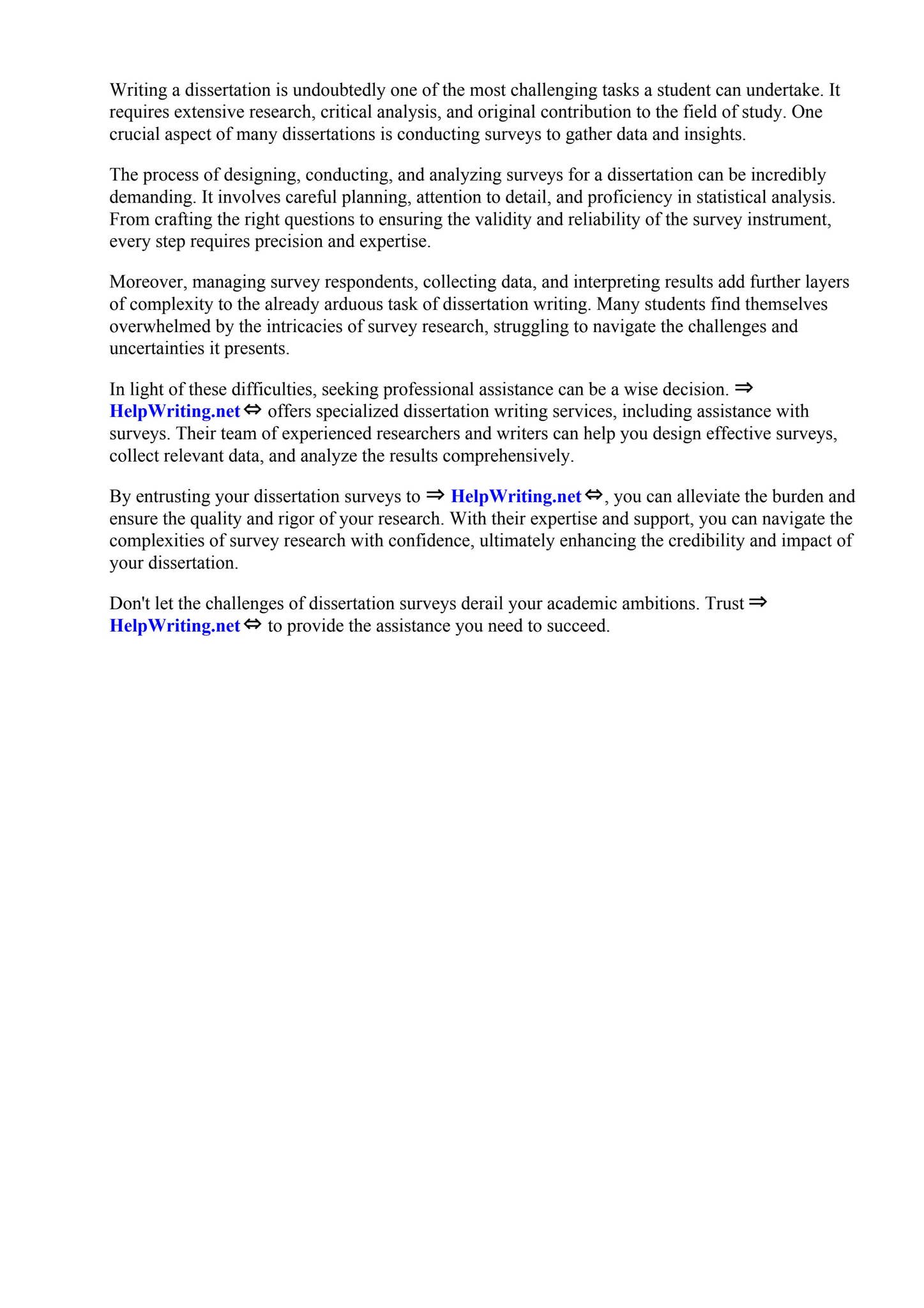 Dissertation Surveys by Kathleen Rogers - Issuu