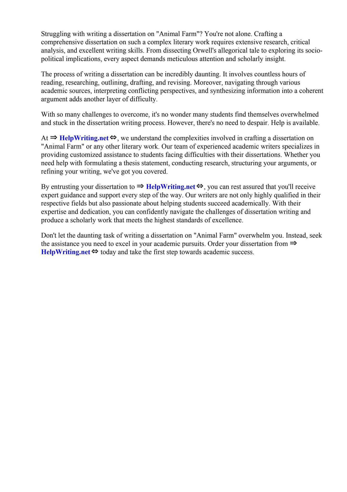 Dissertation Animal Farm by Kandi Hawkins - Issuu