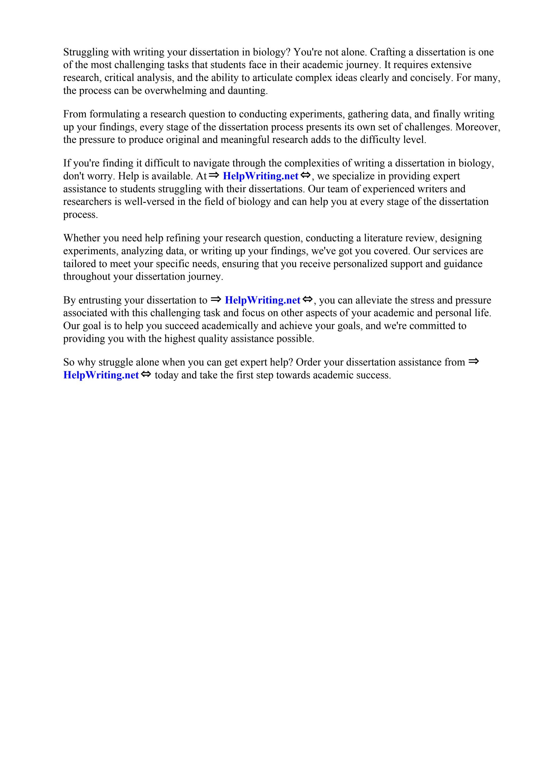 Fu Dissertation Biologie by Robyn Ball - Issuu