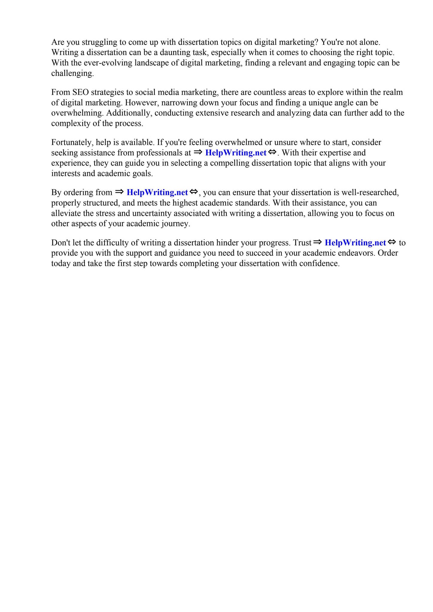 Dissertation Topics On Digital Marketing by Jessica Franklin - Issuu