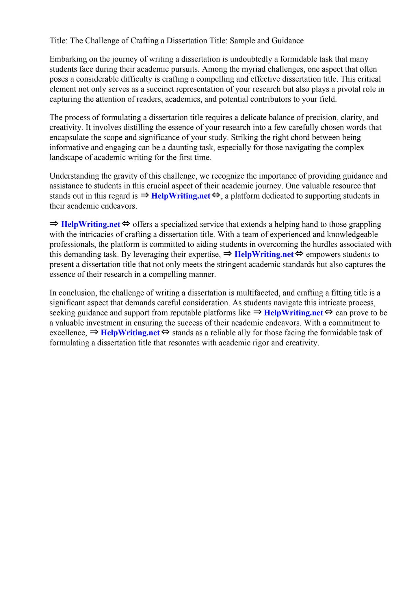 Dissertation Title Sample by Tabitha Patterson - Issuu