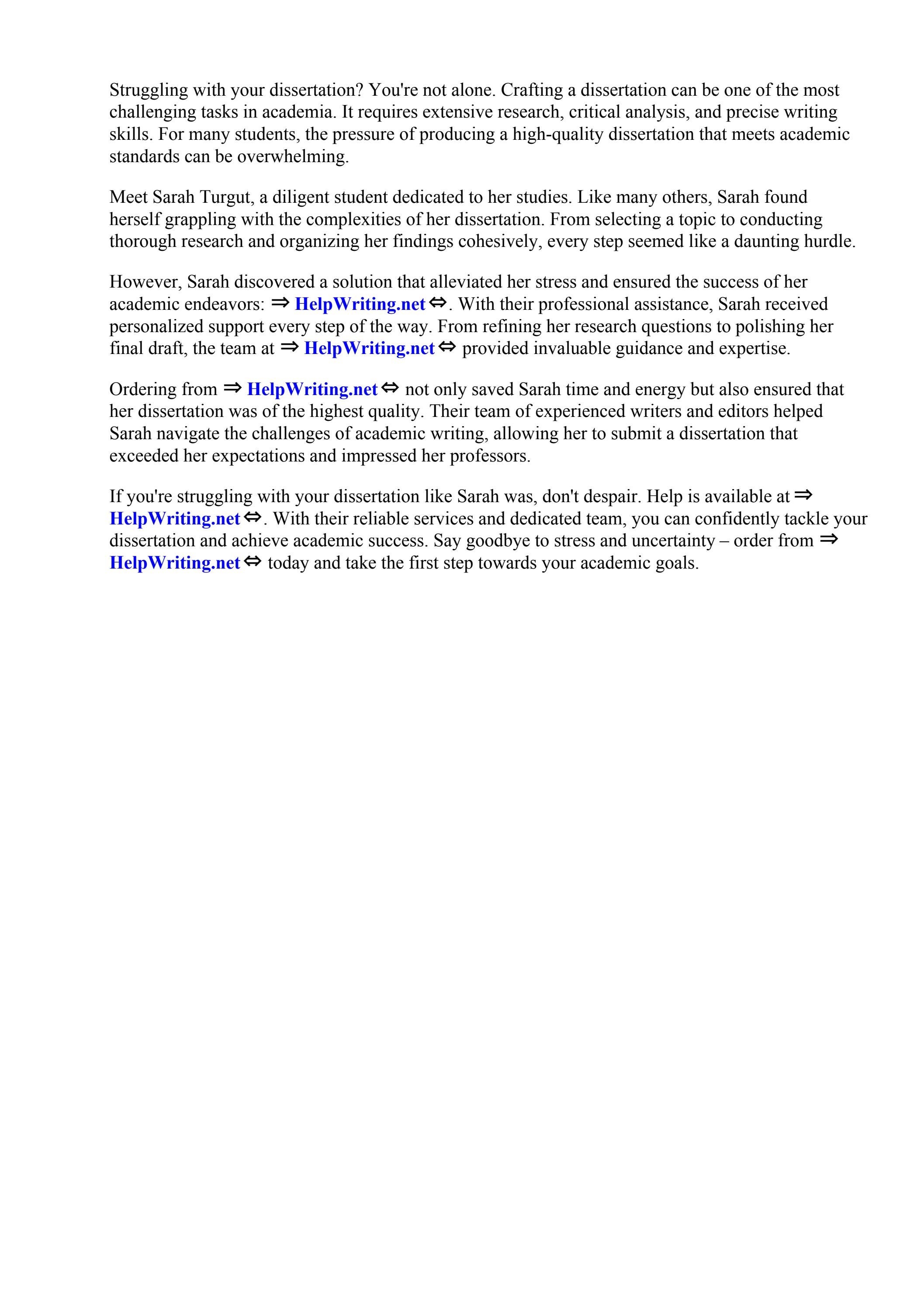 Sarah Turgut Dissertation by Jennifer Thompson - Issuu