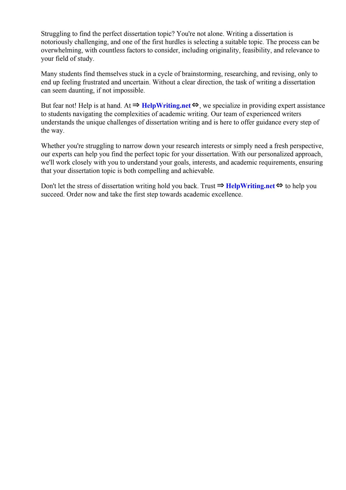 Dissertation Topic Examples by Jamie Bush - Issuu
