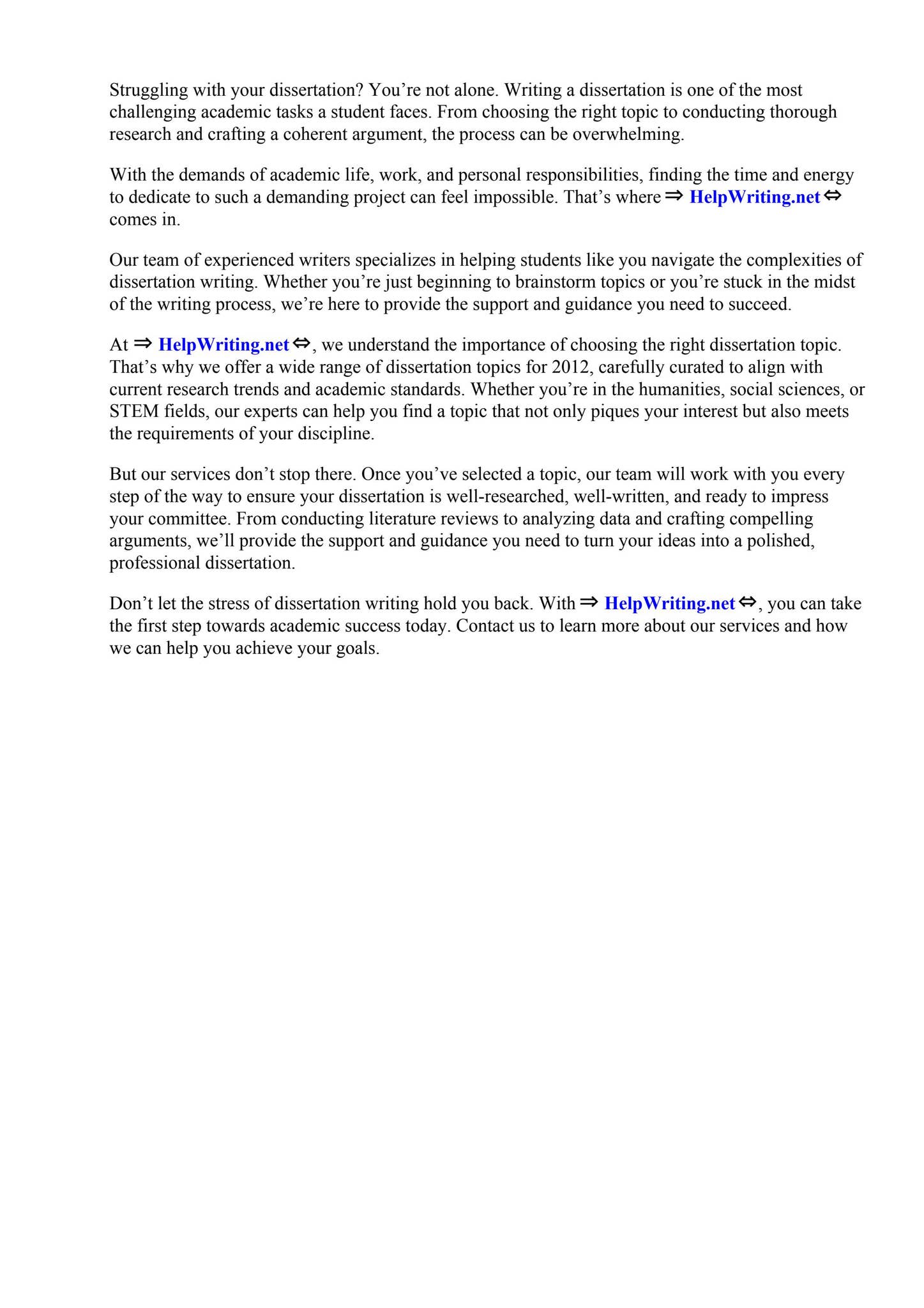 Dissertation Topics 2012 by Renee Walker - Issuu