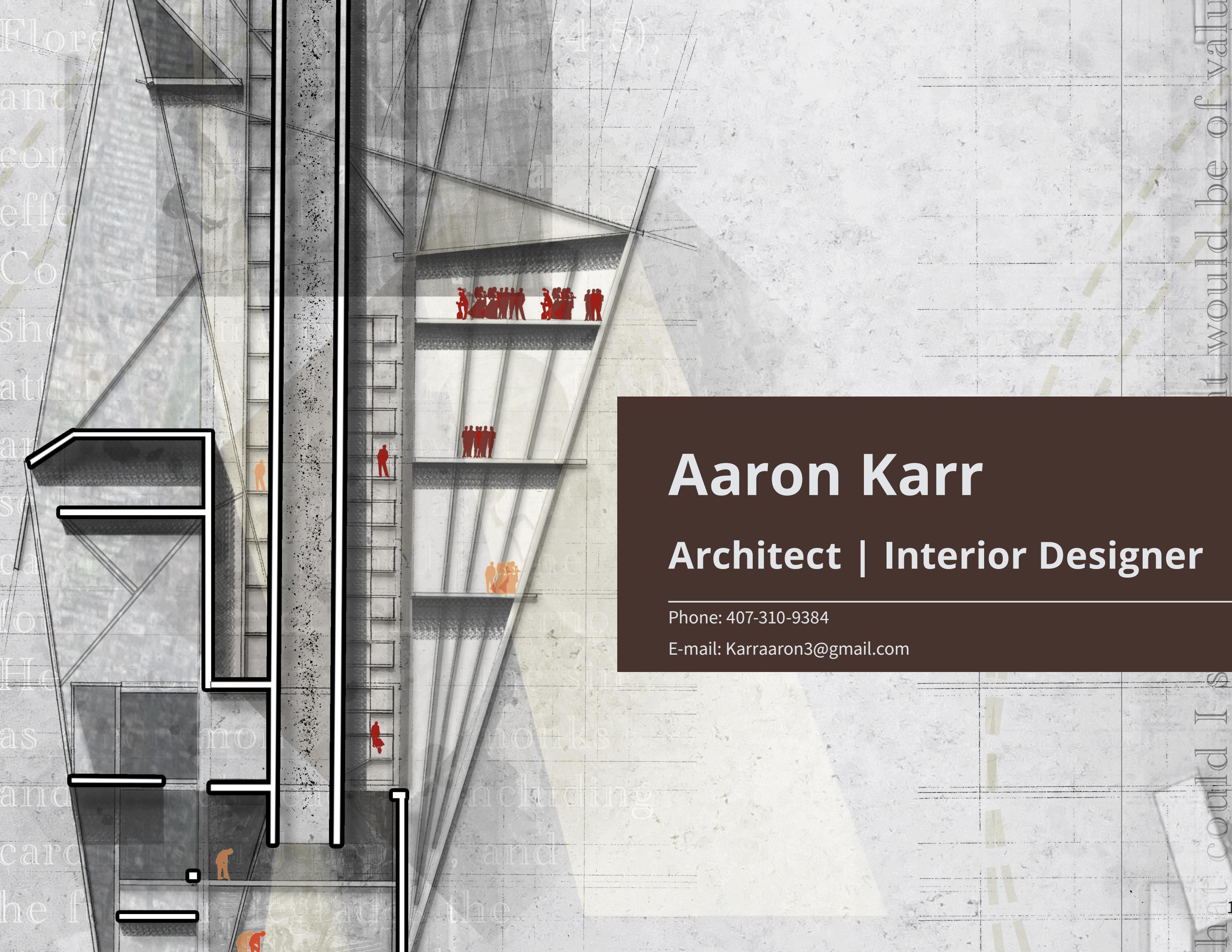 Aaron Karr Design Portfolio by Aaron Karr - Issuu
