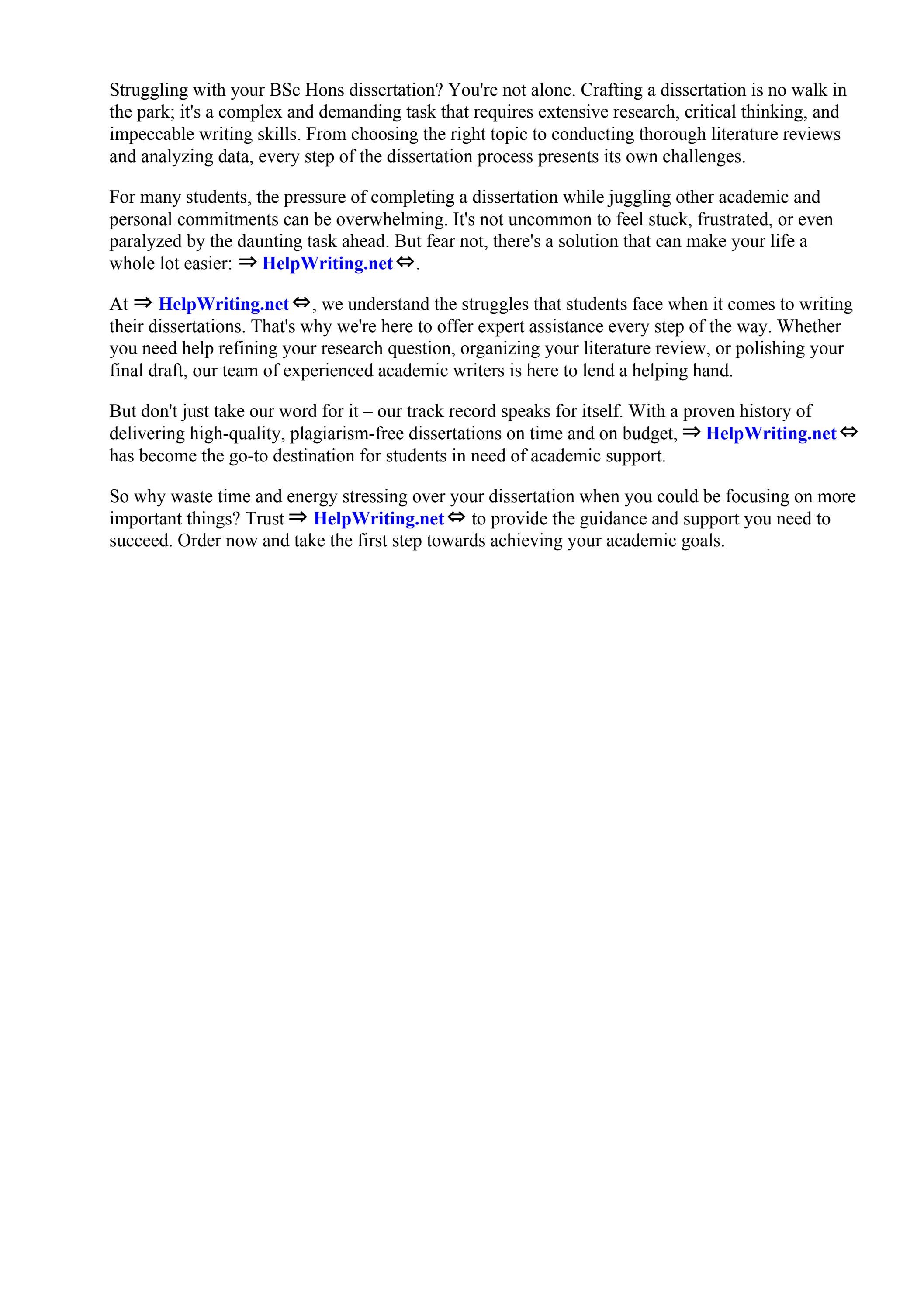 Bsc Hons Dissertation Examples by Catherine Hsiao - Issuu