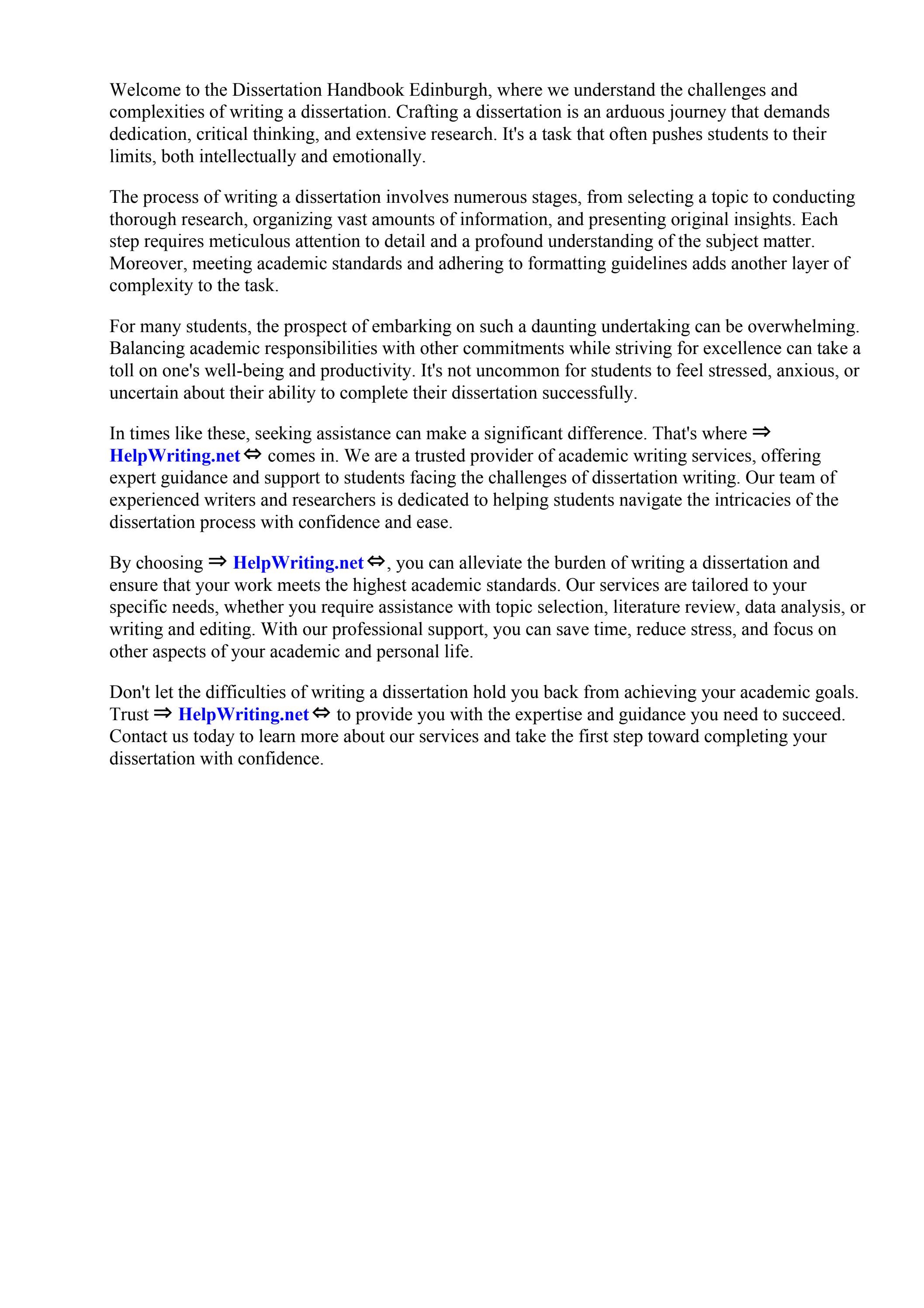 Dissertation Handbook Edinburgh by Fior Muldrow - Issuu