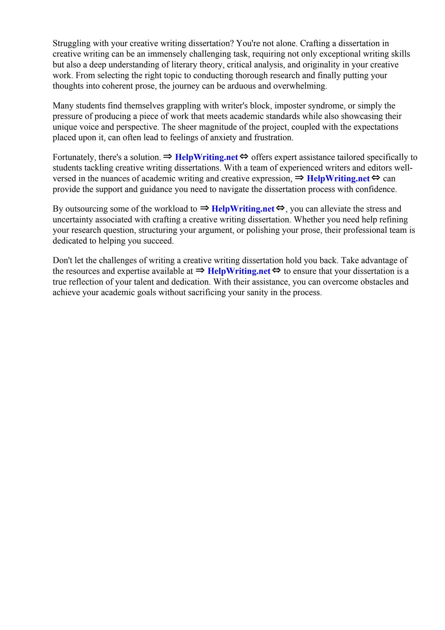 Creative Writing Dissertation Examples by Sarah Walker - Issuu