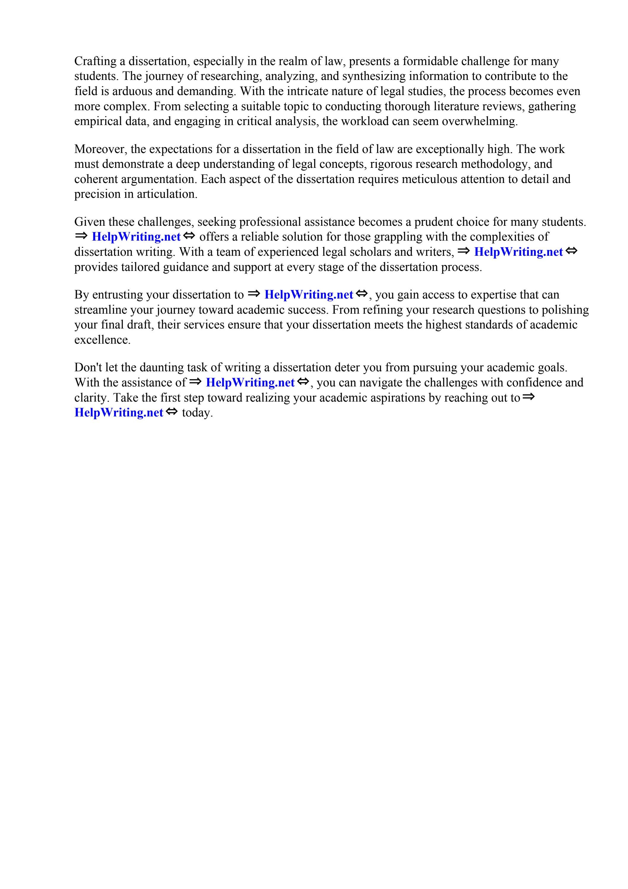 Llm Dissertation Example by Liz Gonzales - Issuu