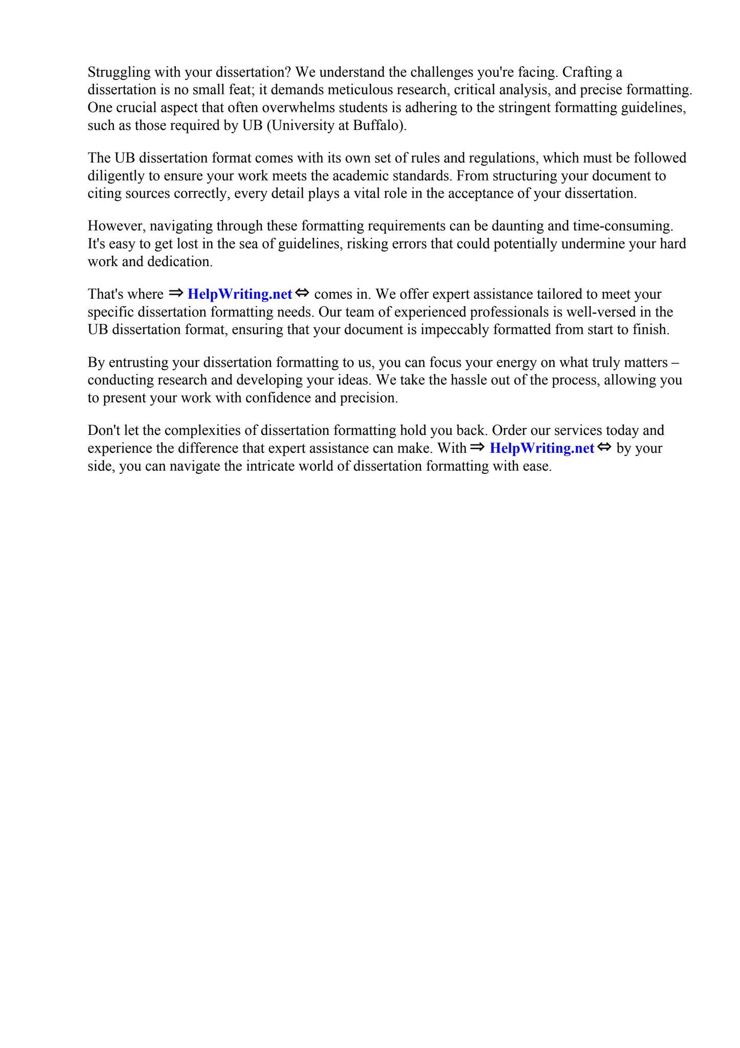 Ub Dissertation Format by Angie North - Issuu