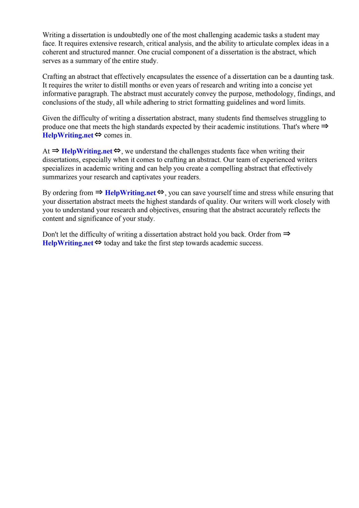 When Writing A Dissertation What Is An Abstract by Katie Thomas - Issuu
