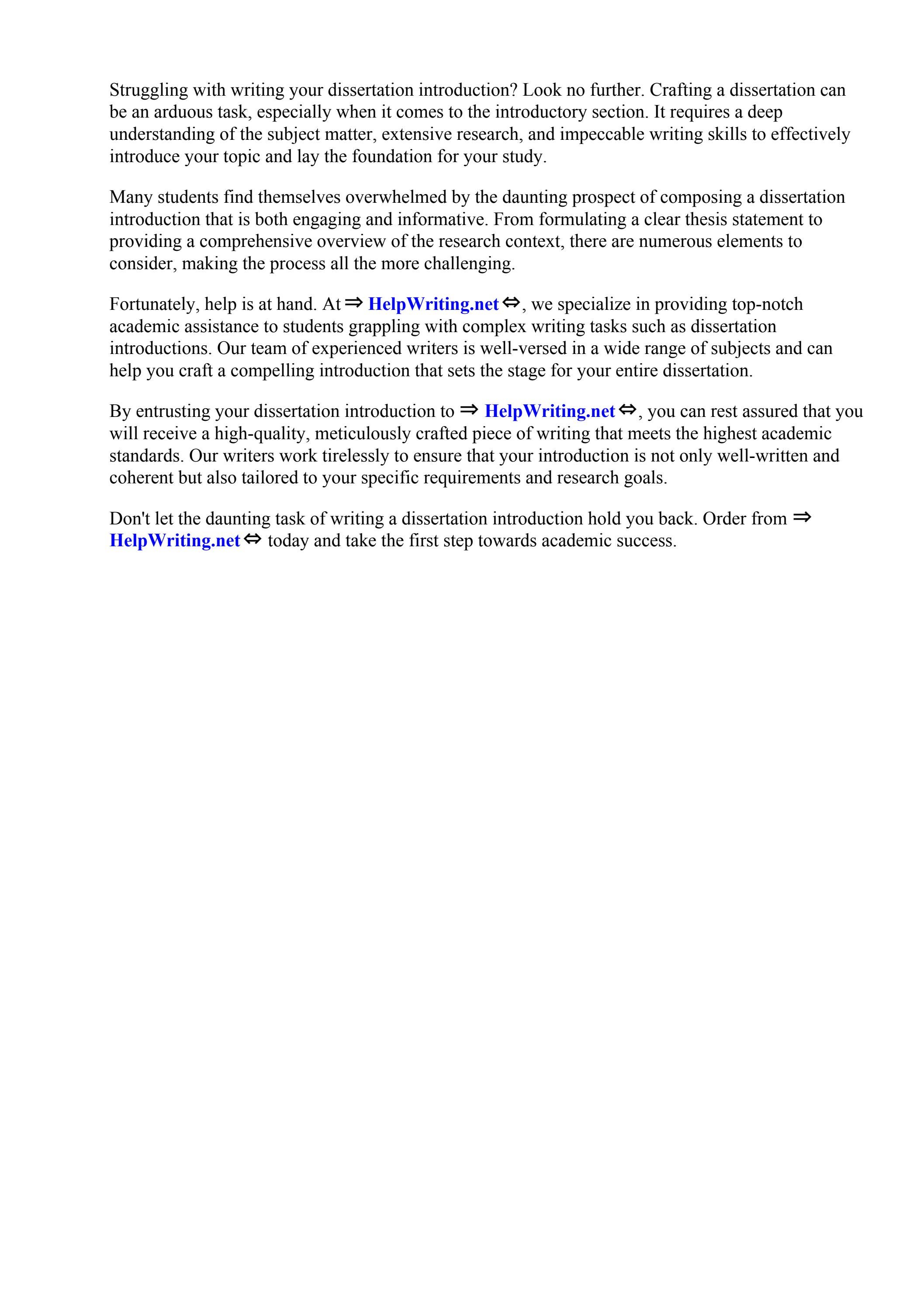 Exemple Dintroduction Dissertation Explicative by Lyn Clites - Issuu