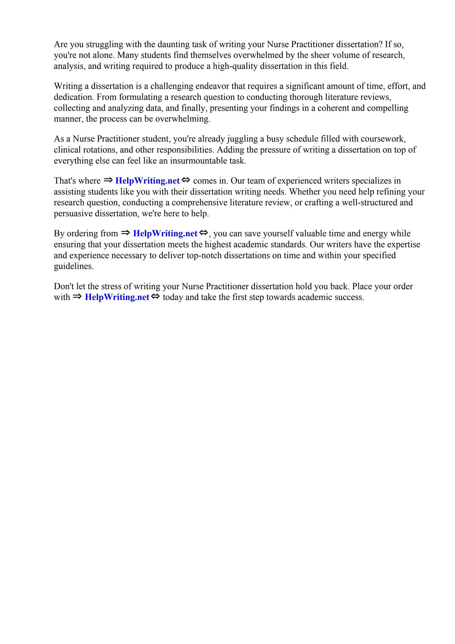 Nurse Practitioner Dissertation by Sharon Pollard - Issuu