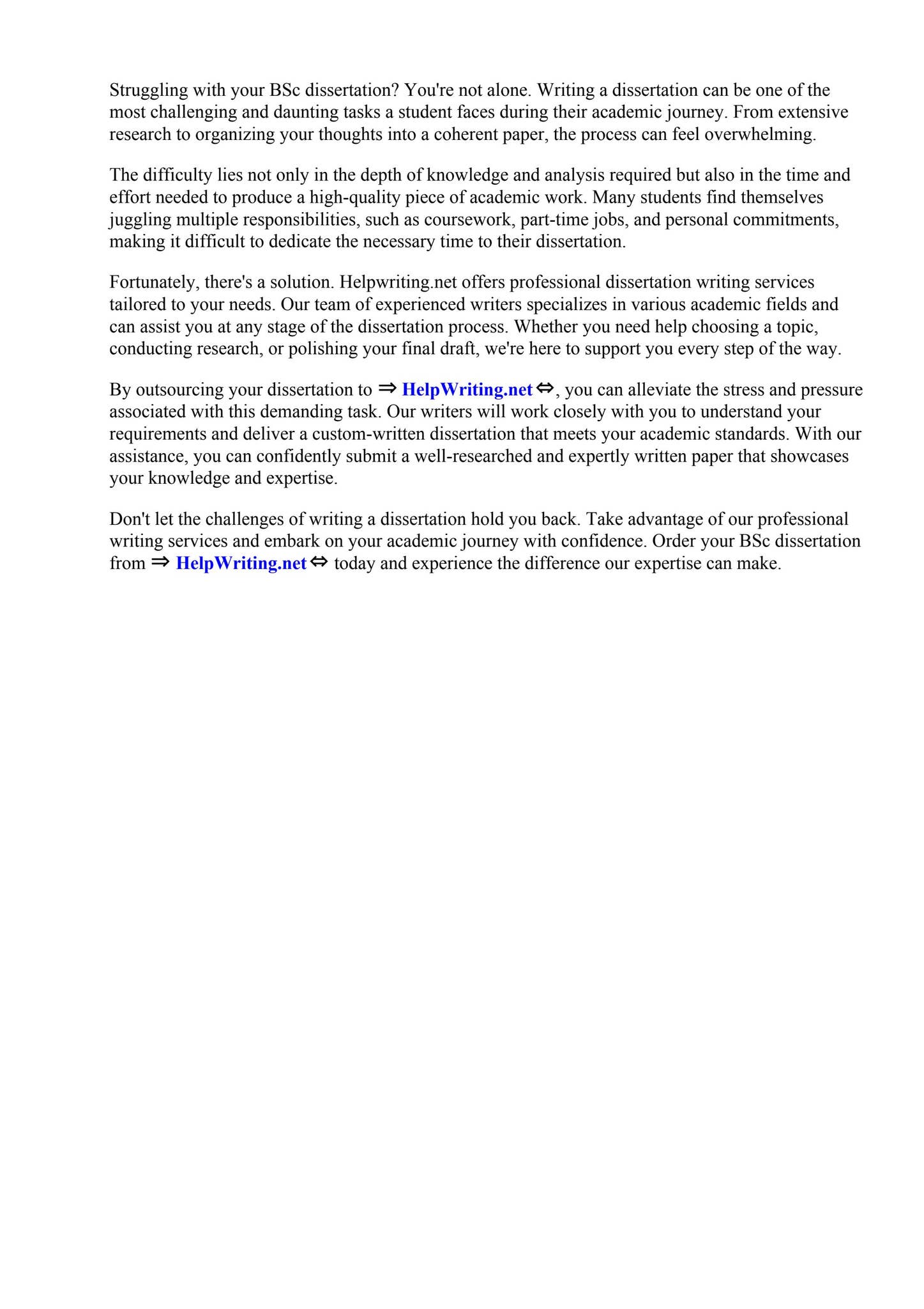 Bsc Dissertation Sample by Candace Thomas - Issuu