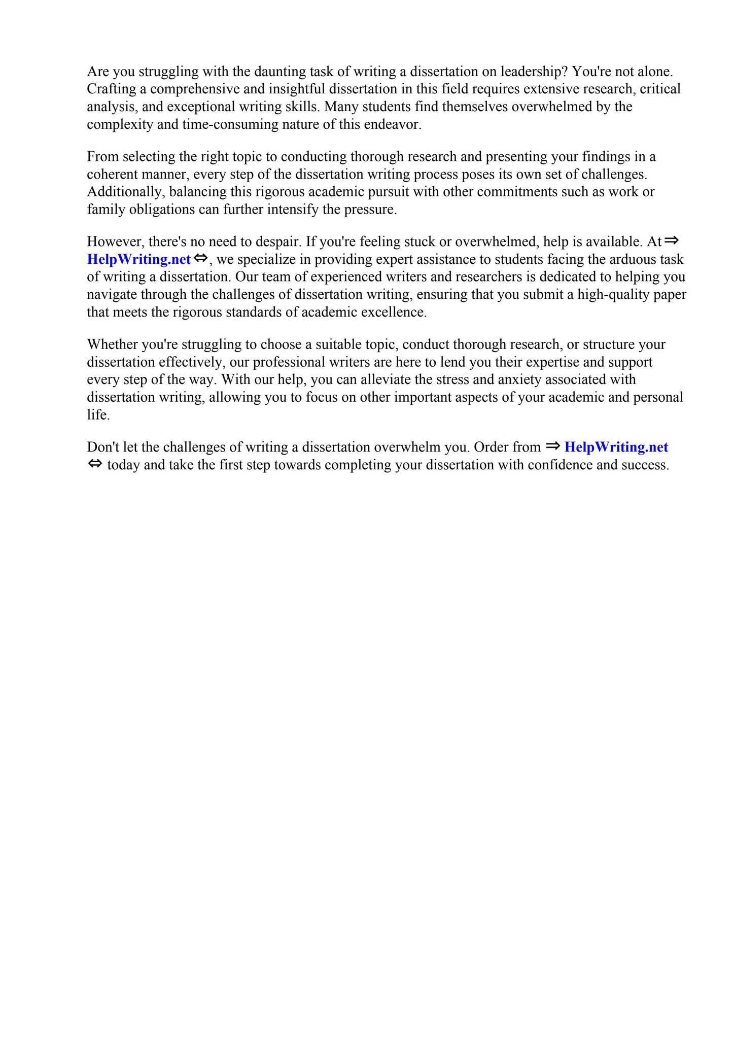 Sample Dissertation Topics In Leadership by Jessica Sample - Issuu
