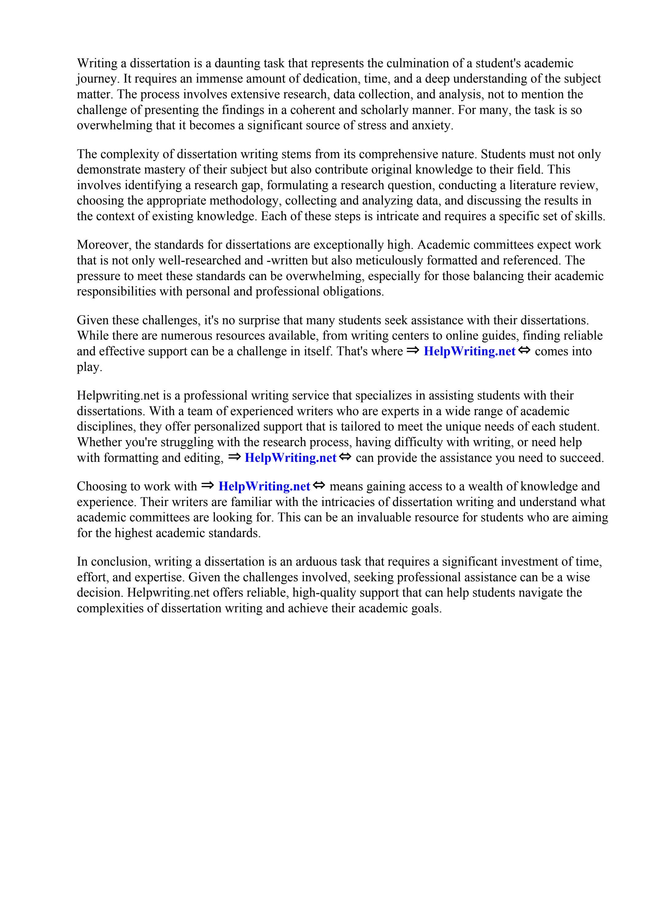 Dissertation Writing Tools by Amy Anderson - Issuu