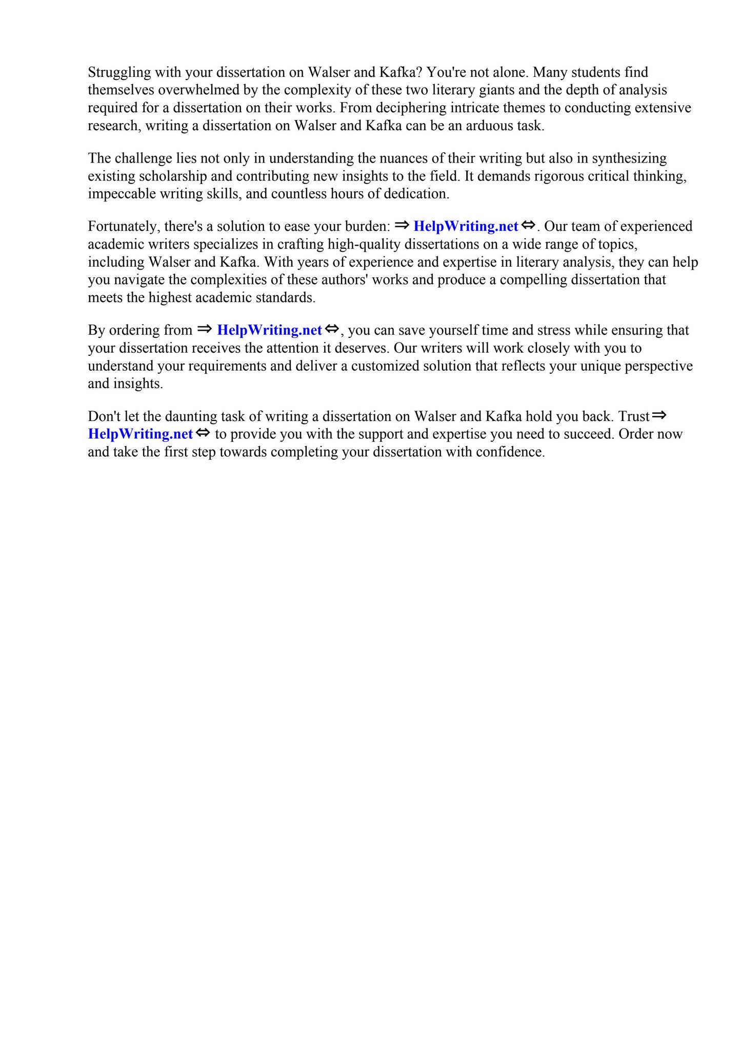 Walser Dissertation Kafka by Amanda Marie - Issuu